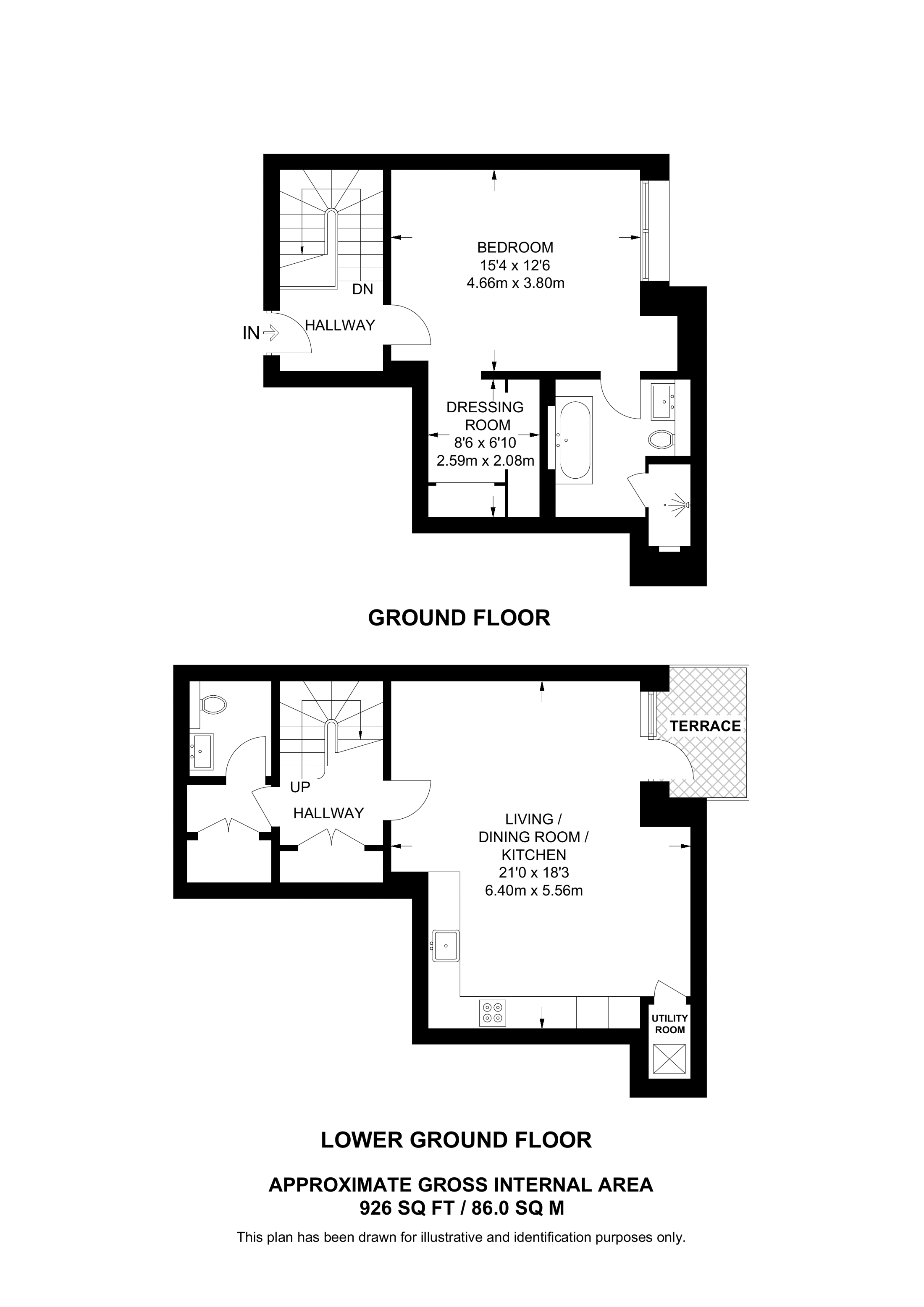 Farm Lane, Fulham Broadway, London SW6, 1 bedroom maisonette for sale ...