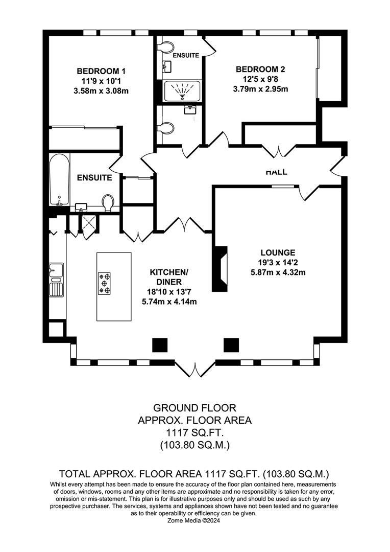 Shoesmith Lane, Kings Hill ME19, 2 bedroom flat for sale - 68585664 ...