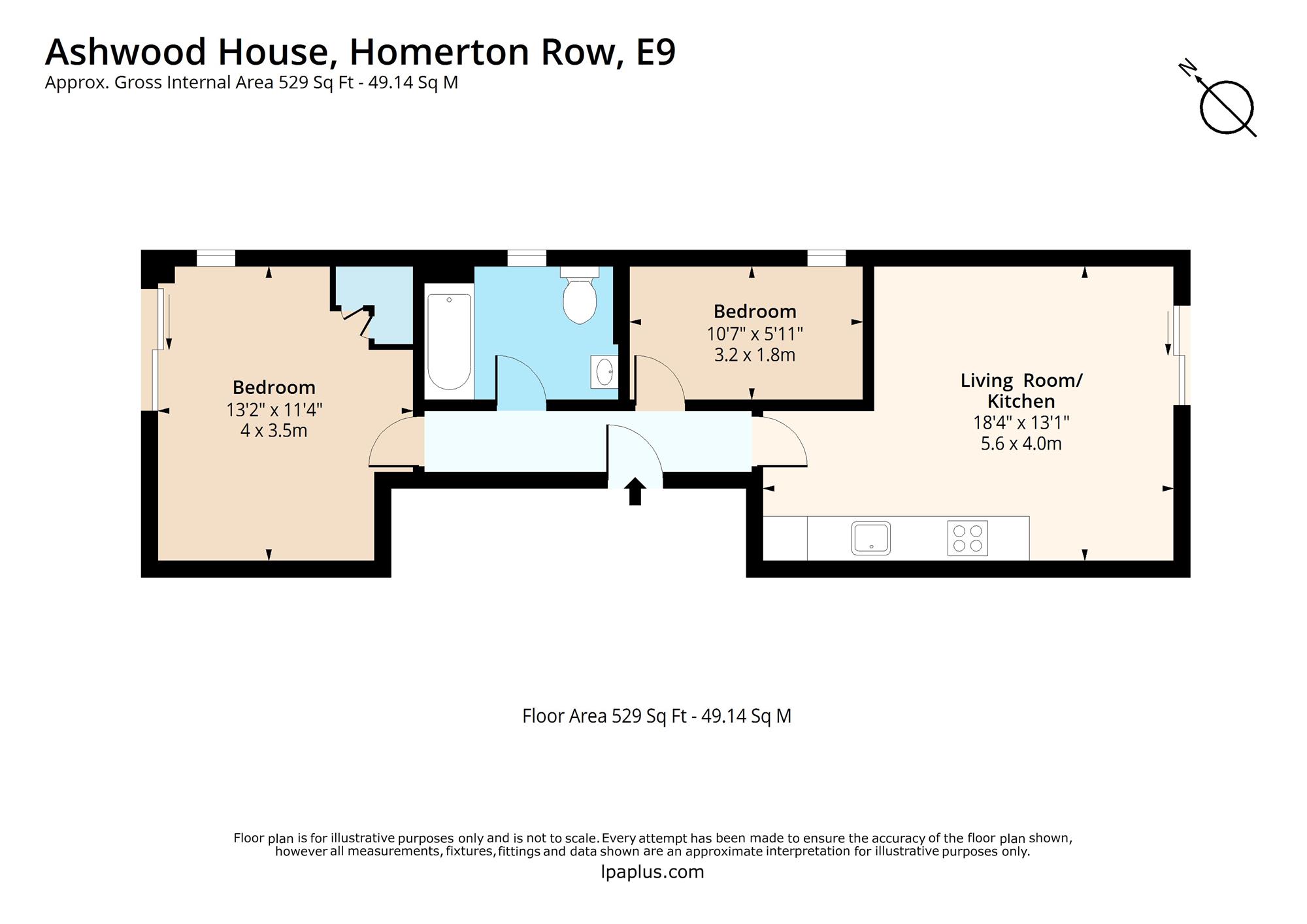 Ashwood House, Homerton Row, Hackney E9, 2 bedroom flat for sale ...