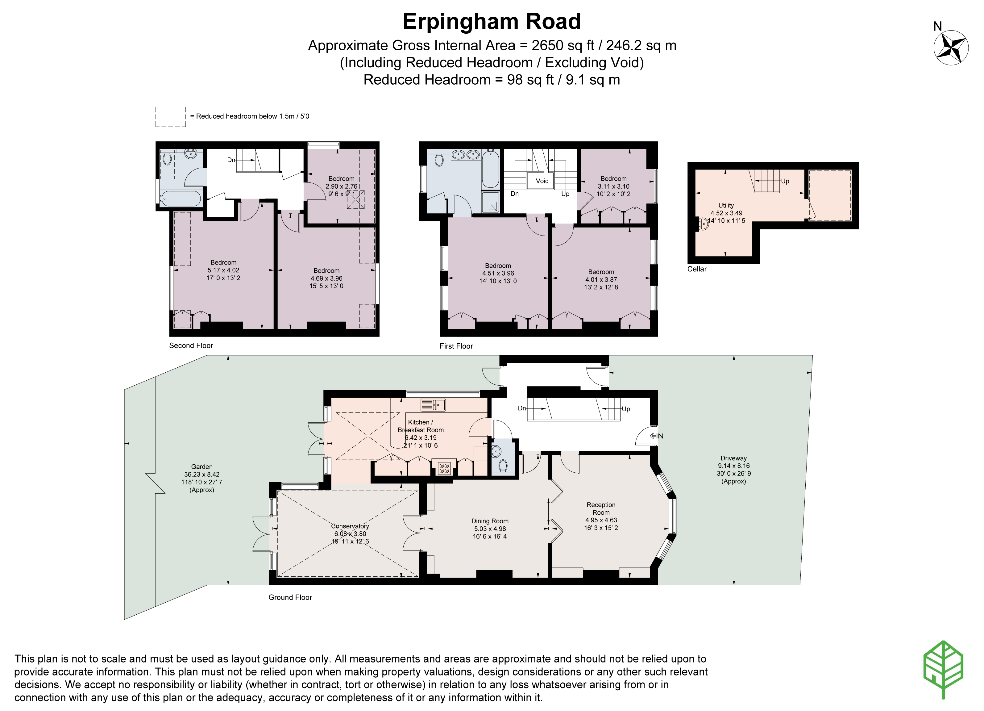Erpingham Road, Putney, London SW15, 6 bedroom semi-detached house for ...