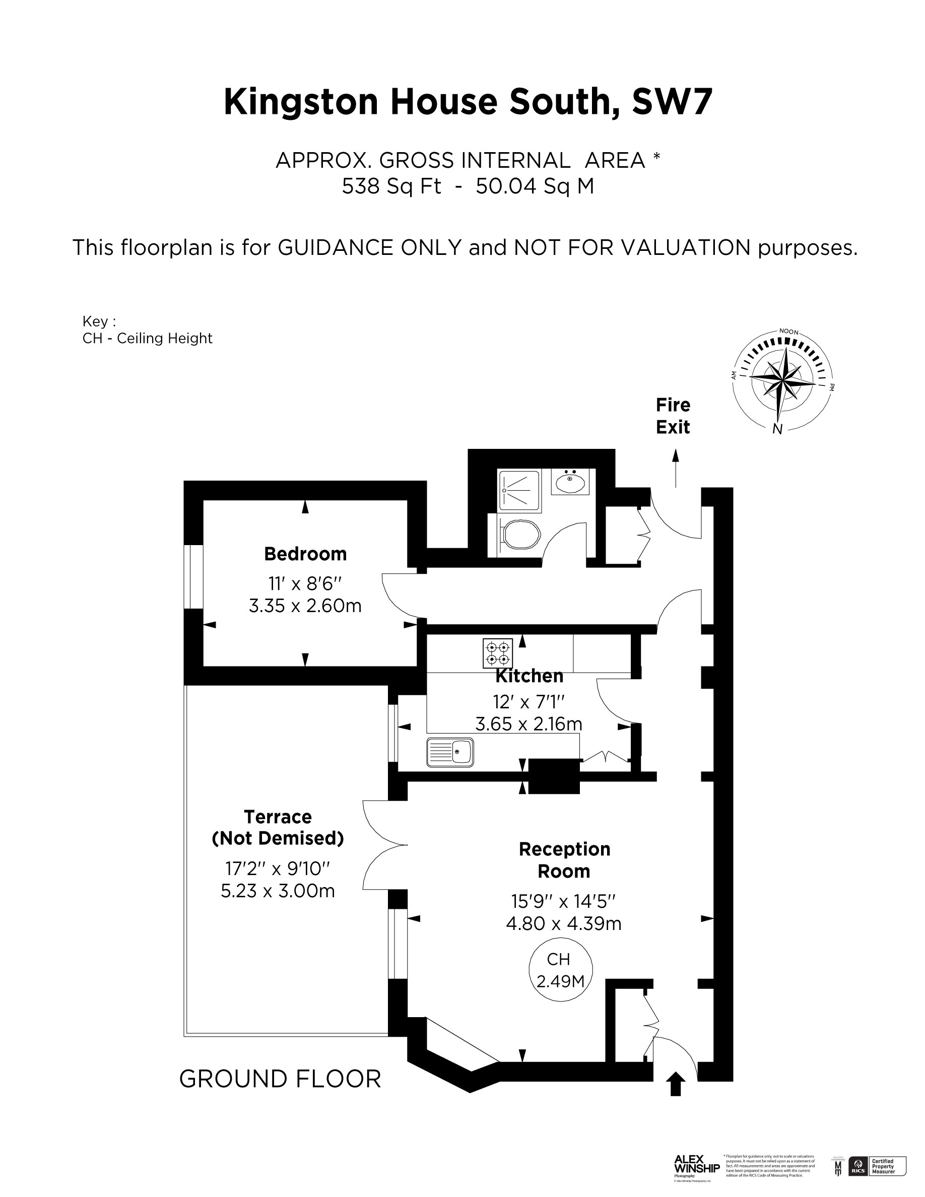 Kingston House South, Ennismore Gardens, London SW7, 1 bedroom flat for ...