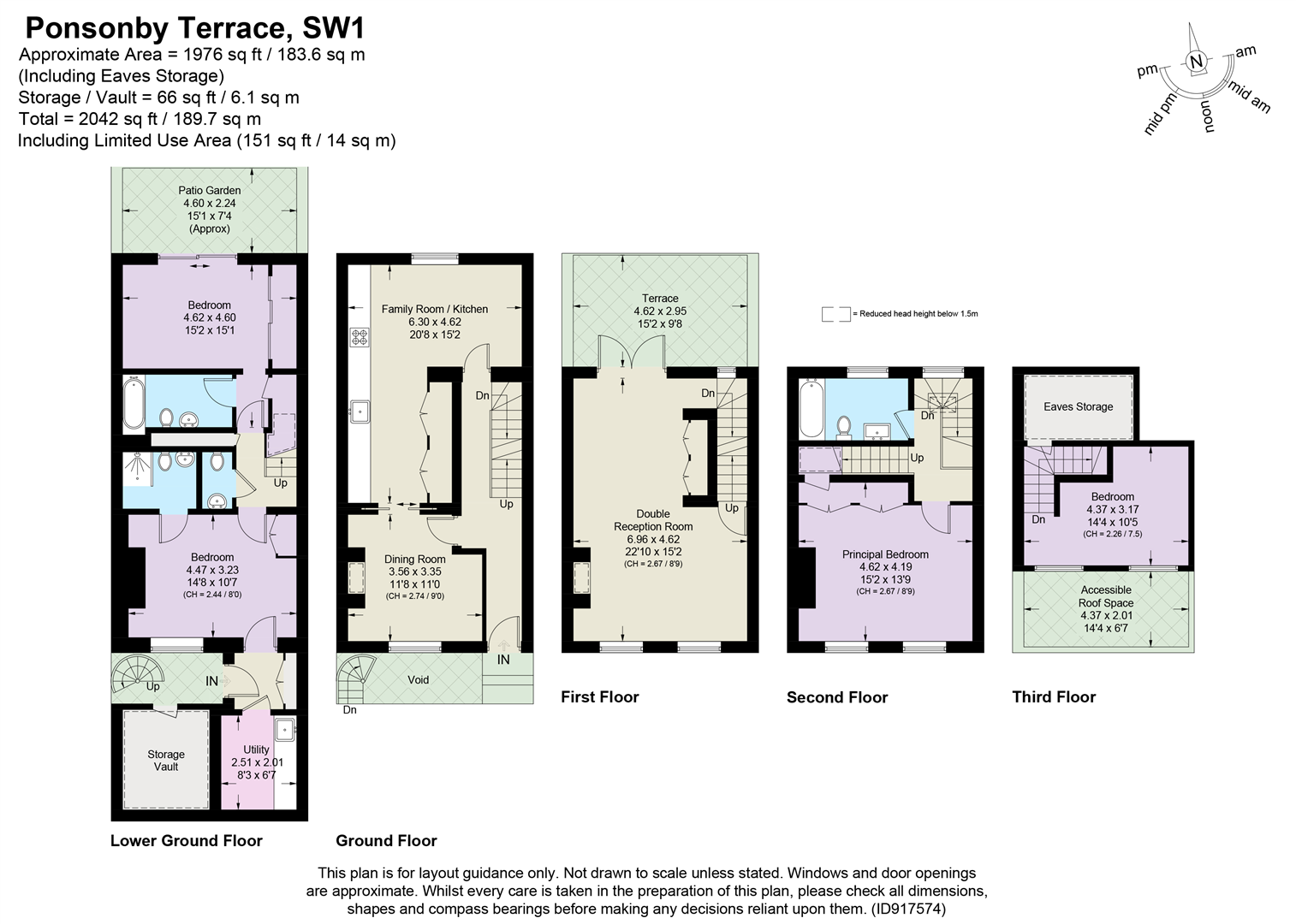 Ponsonby Terrace, Pimlico SW1P, 4 bedroom terraced house for sale ...