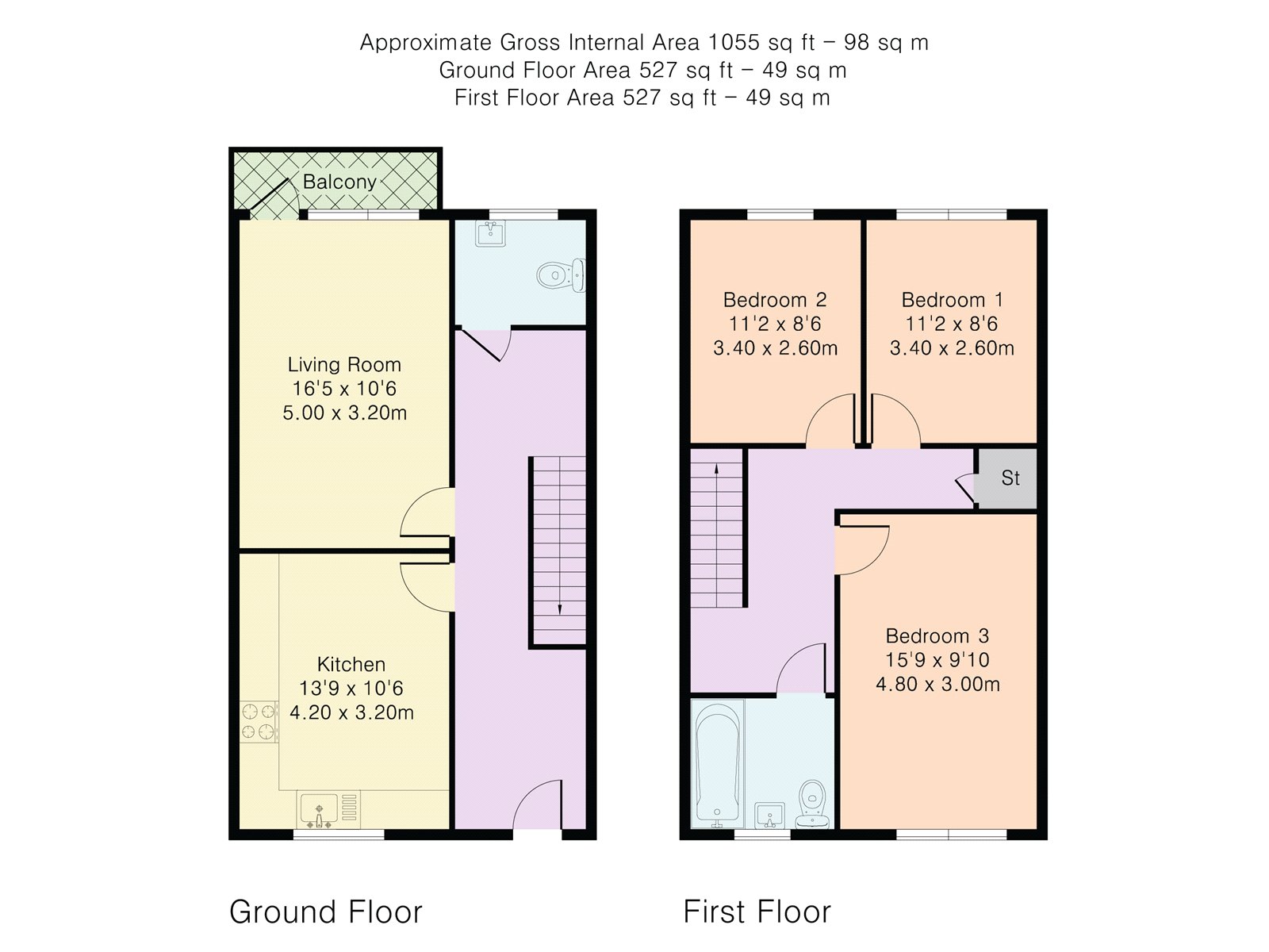 Ponsford Street, London E9, 3 bedroom maisonette for sale - 61983818 ...