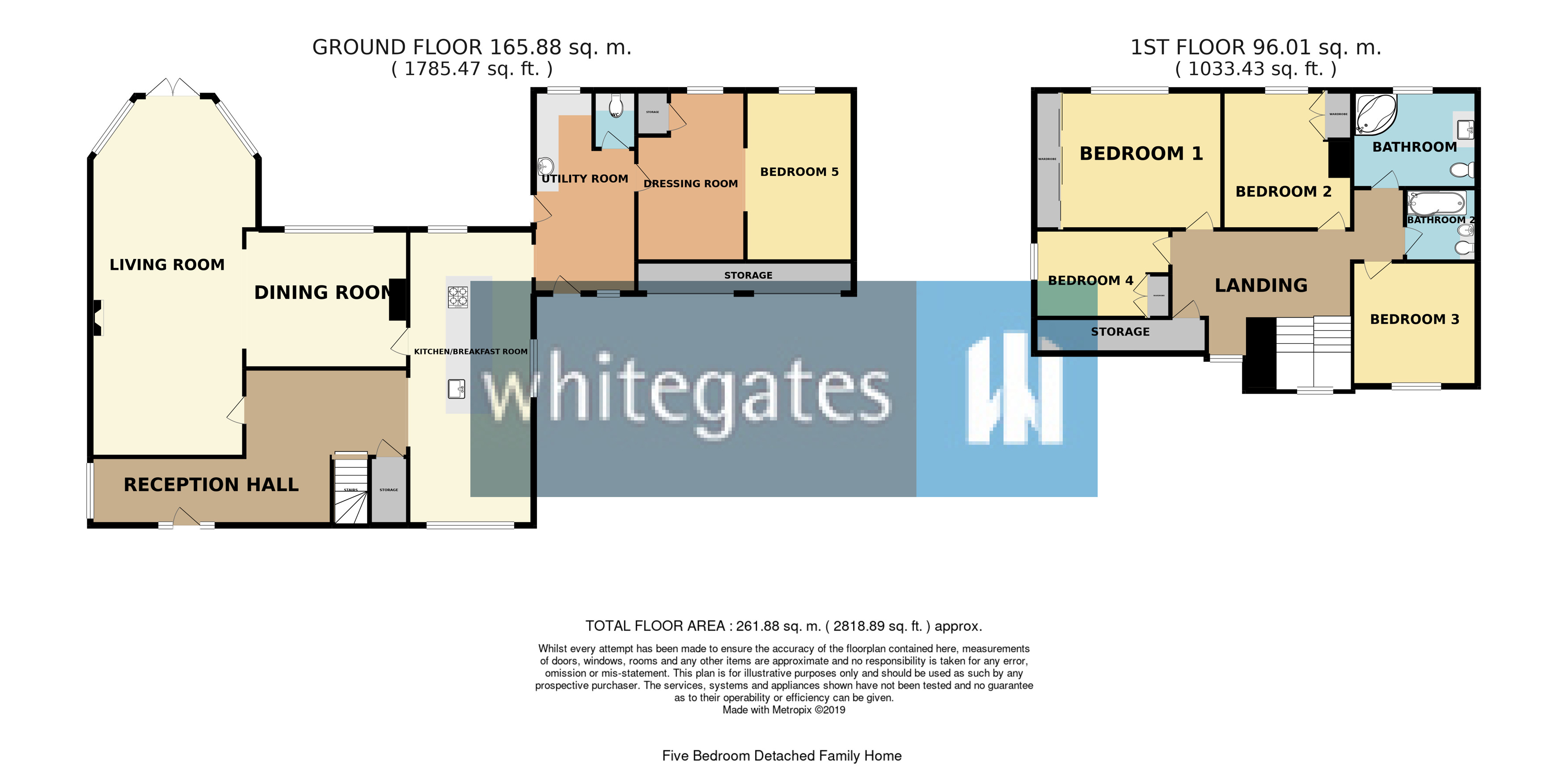 5 bed detached house for sale in Chapel Lane, South Kirkby, Pontefract ...