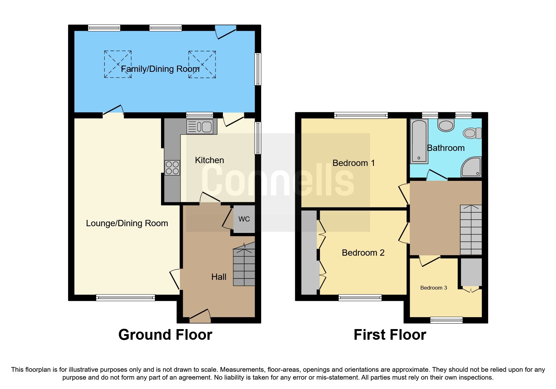 Church Lees Bishops Tachbrook Leamington Spa Cv33 3 Bedroom End