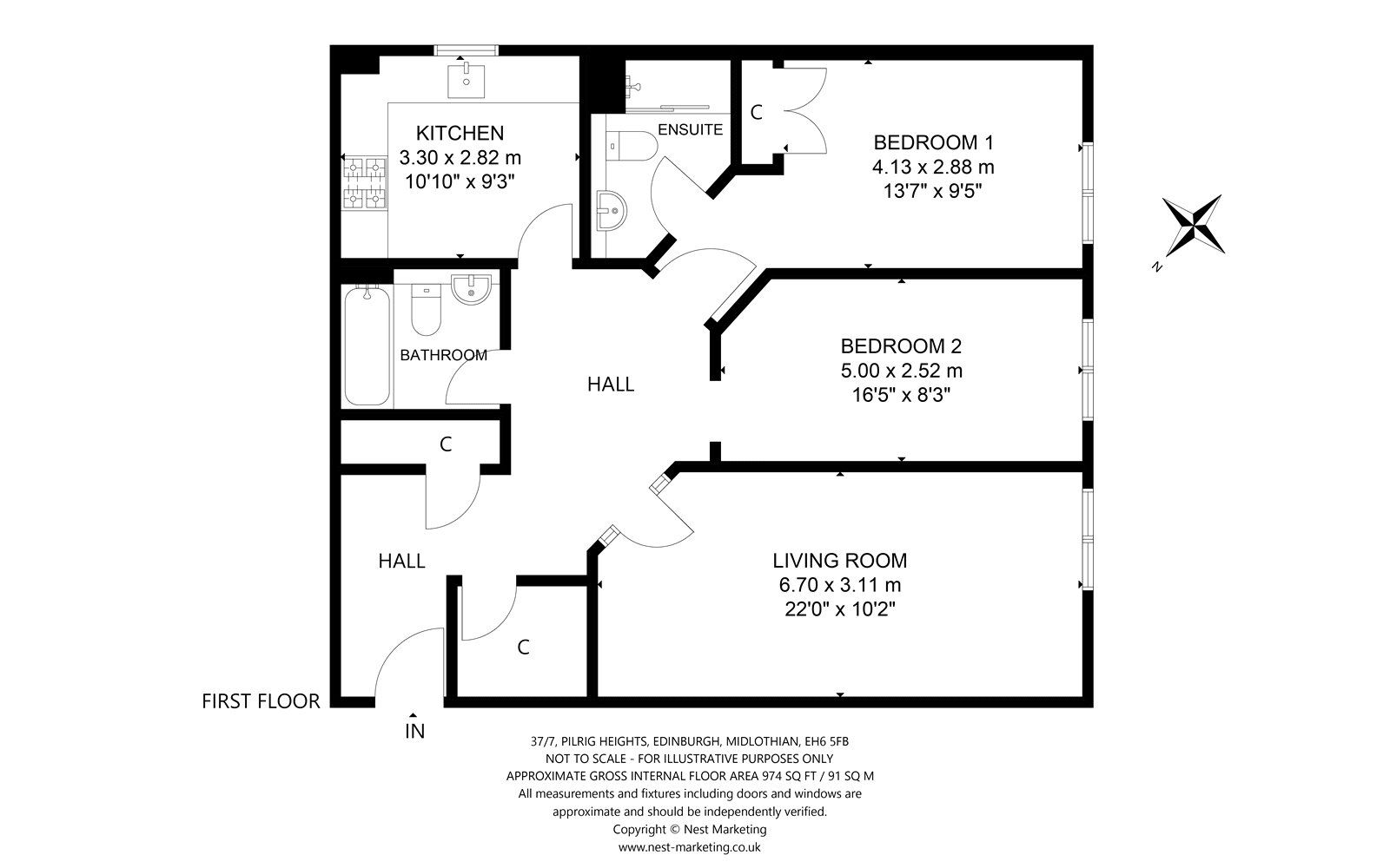 Pilrig Heights, Edinburgh, Midlothian EH6, 2 bedroom flat for sale ...