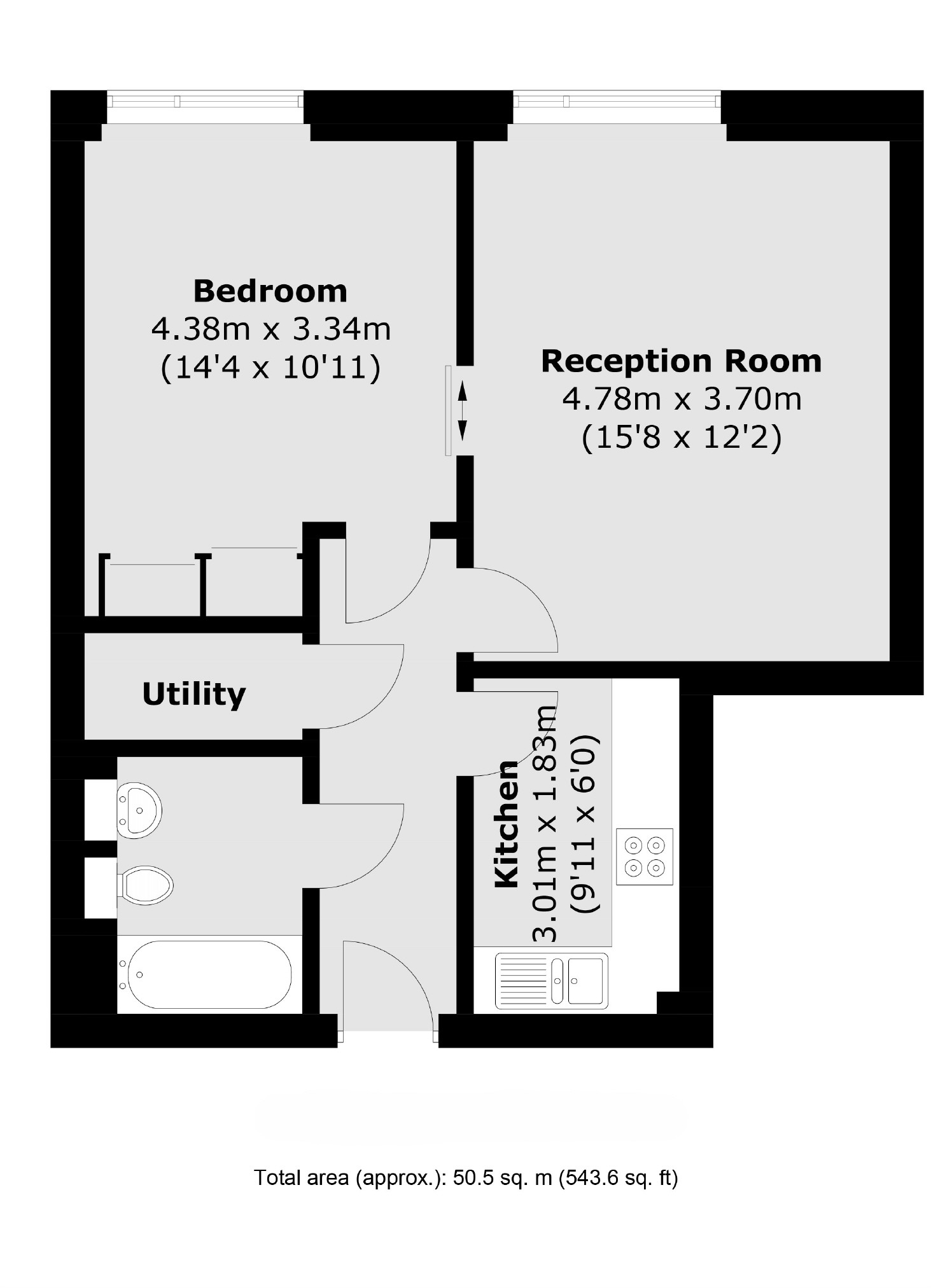 Liberty Street, Stockwell SW9, 1 bedroom flat for sale - 70351762 ...