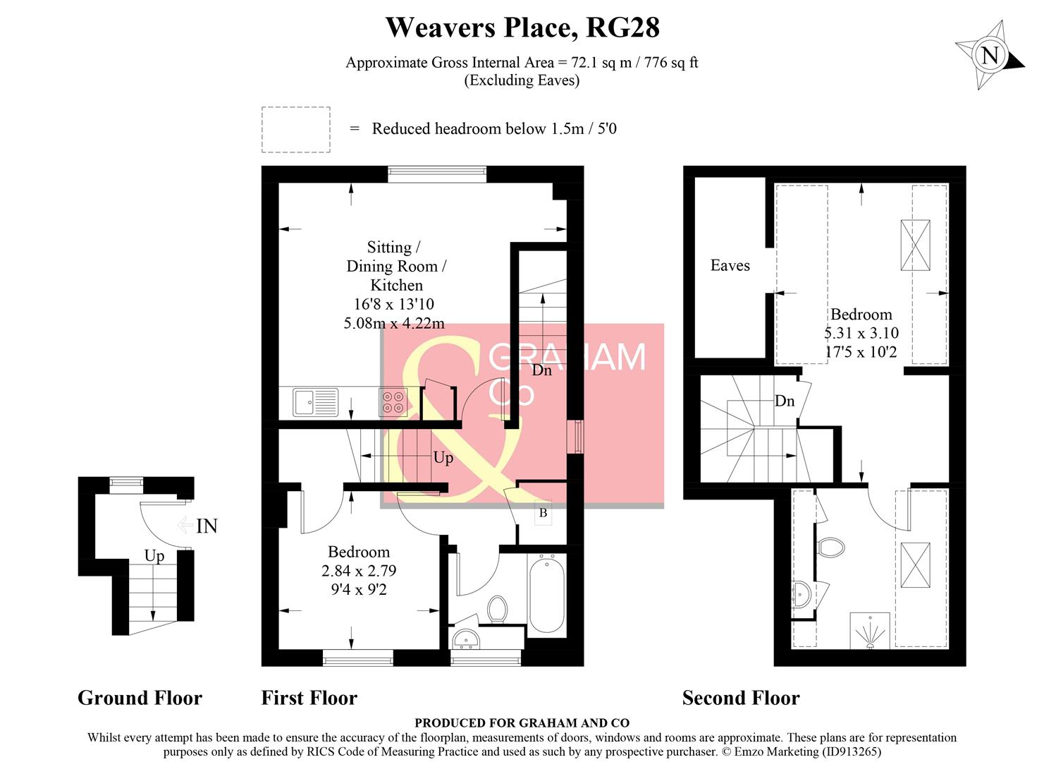 Winchester Road, Whitchurch RG28, 2 bedroom maisonette for sale ...