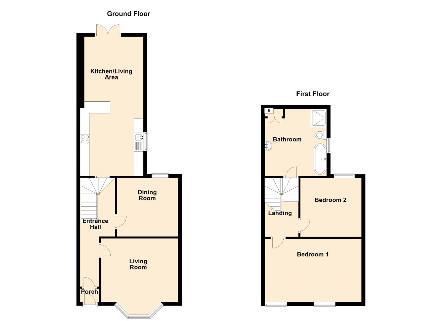 Wood Street, Penarth CF64, 2 bedroom property for sale - 64157306 ...