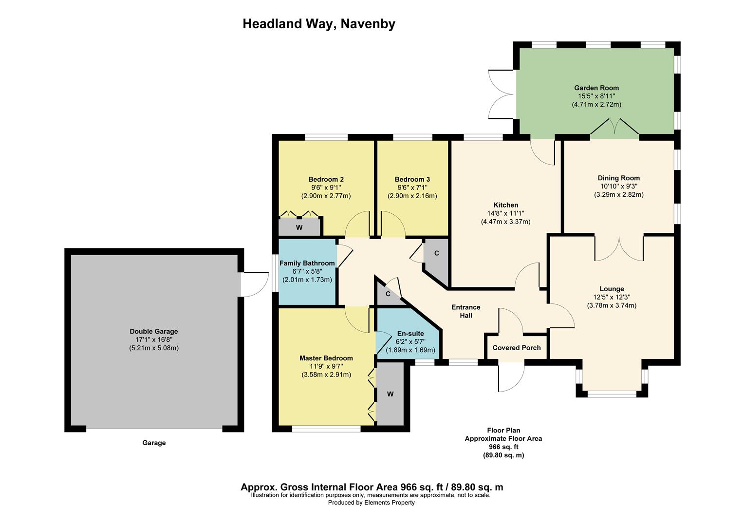 Headland Way, Navenby, Lincoln LN5, 3 bedroom bungalow for sale ...