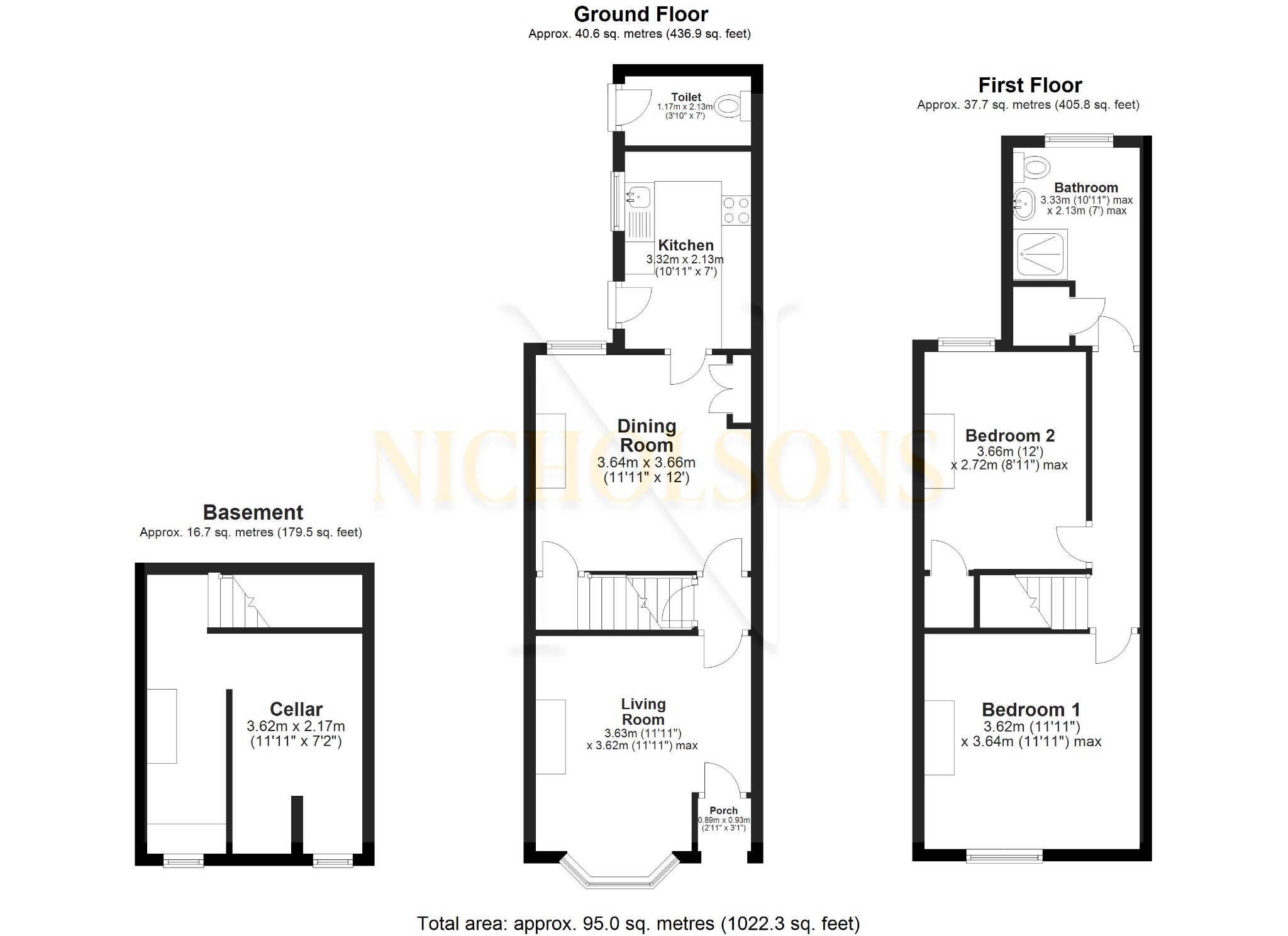 Gateford Road, Worksop, Nottinghamshire S80, 2 bedroom terraced house ...