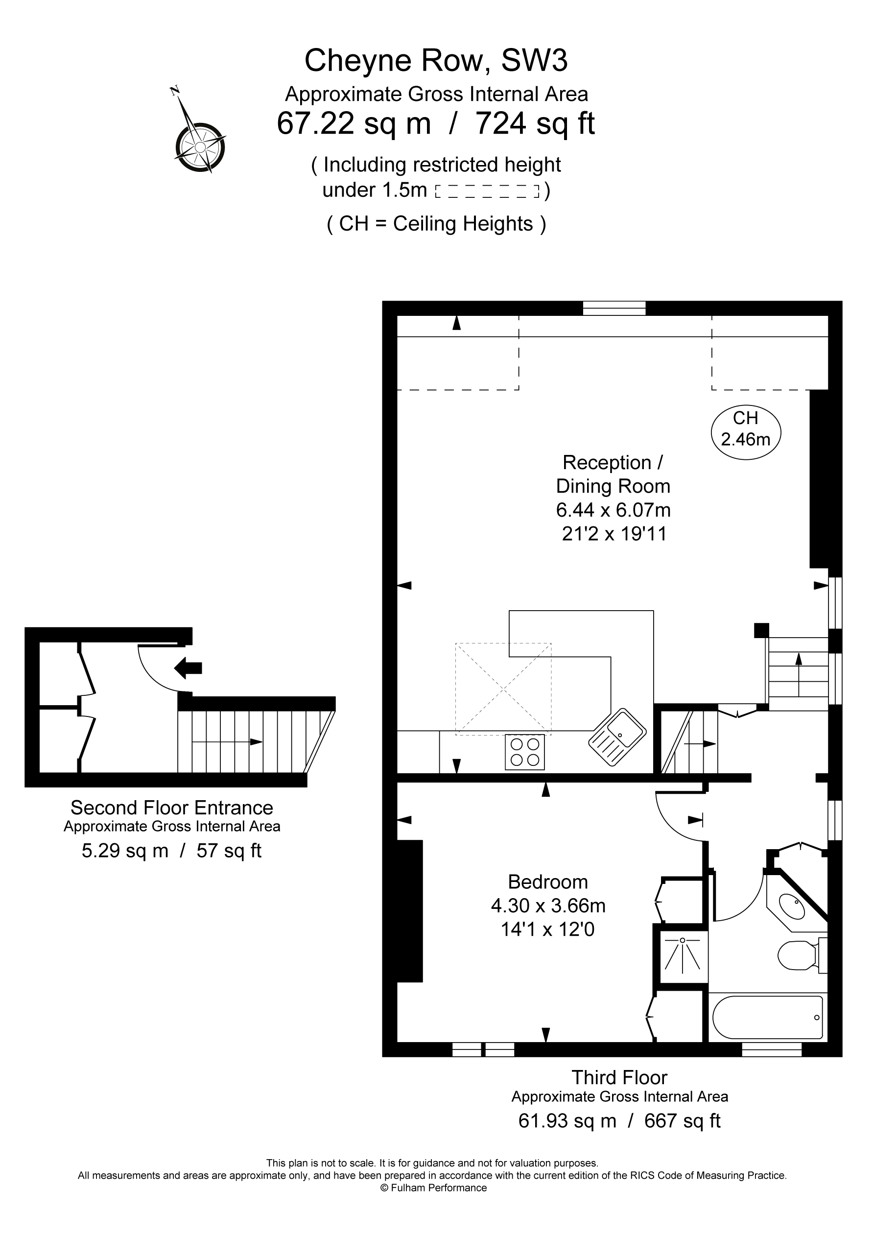 Free property report Flat 4, 9 Cheyne Row, London, Kensington And ...