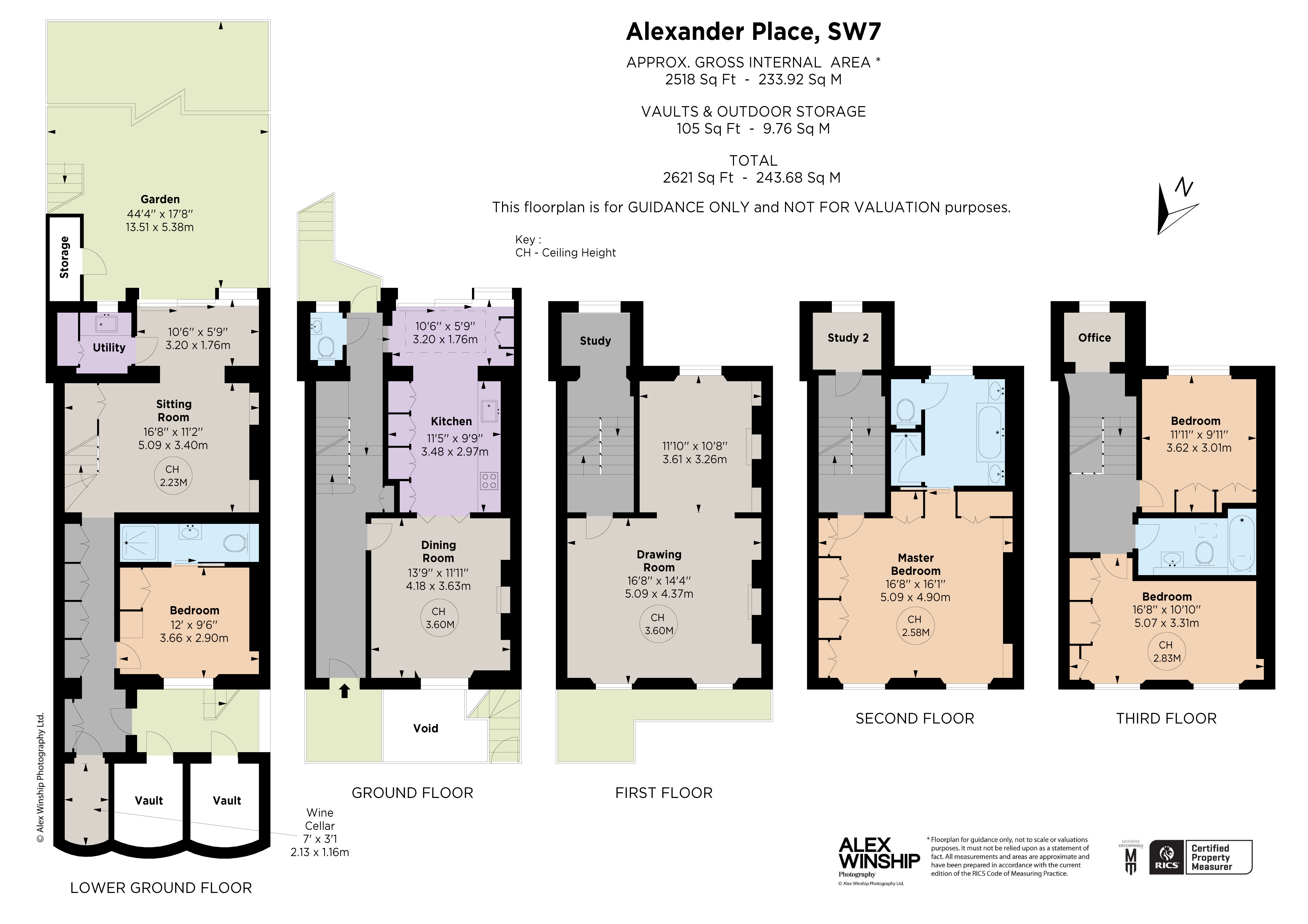 Alexander Place, London SW7, 4 bedroom terraced house for sale ...