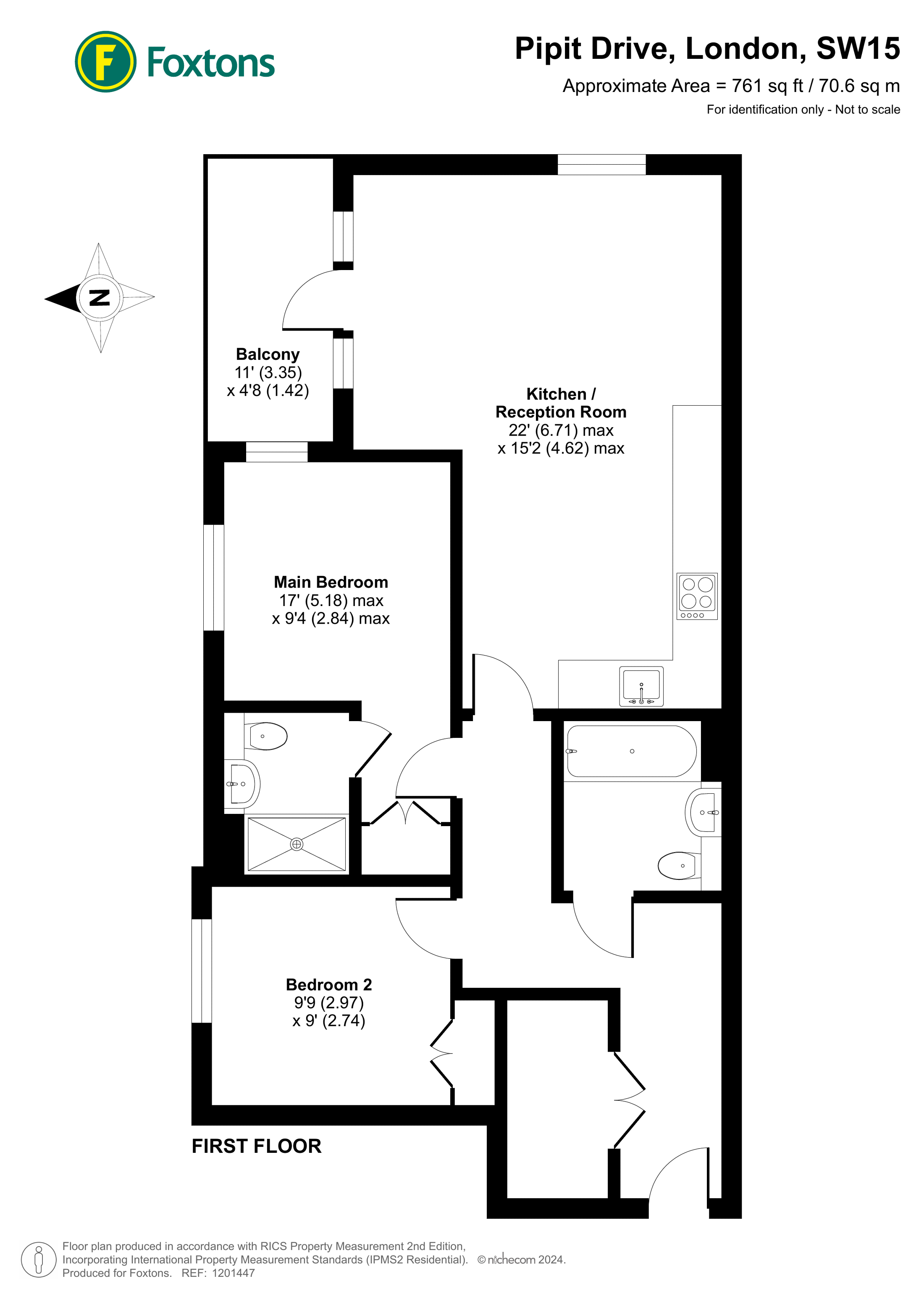 Pipit Drive, Putney, London SW15, 2 bedroom flat for sale - 68550486 ...