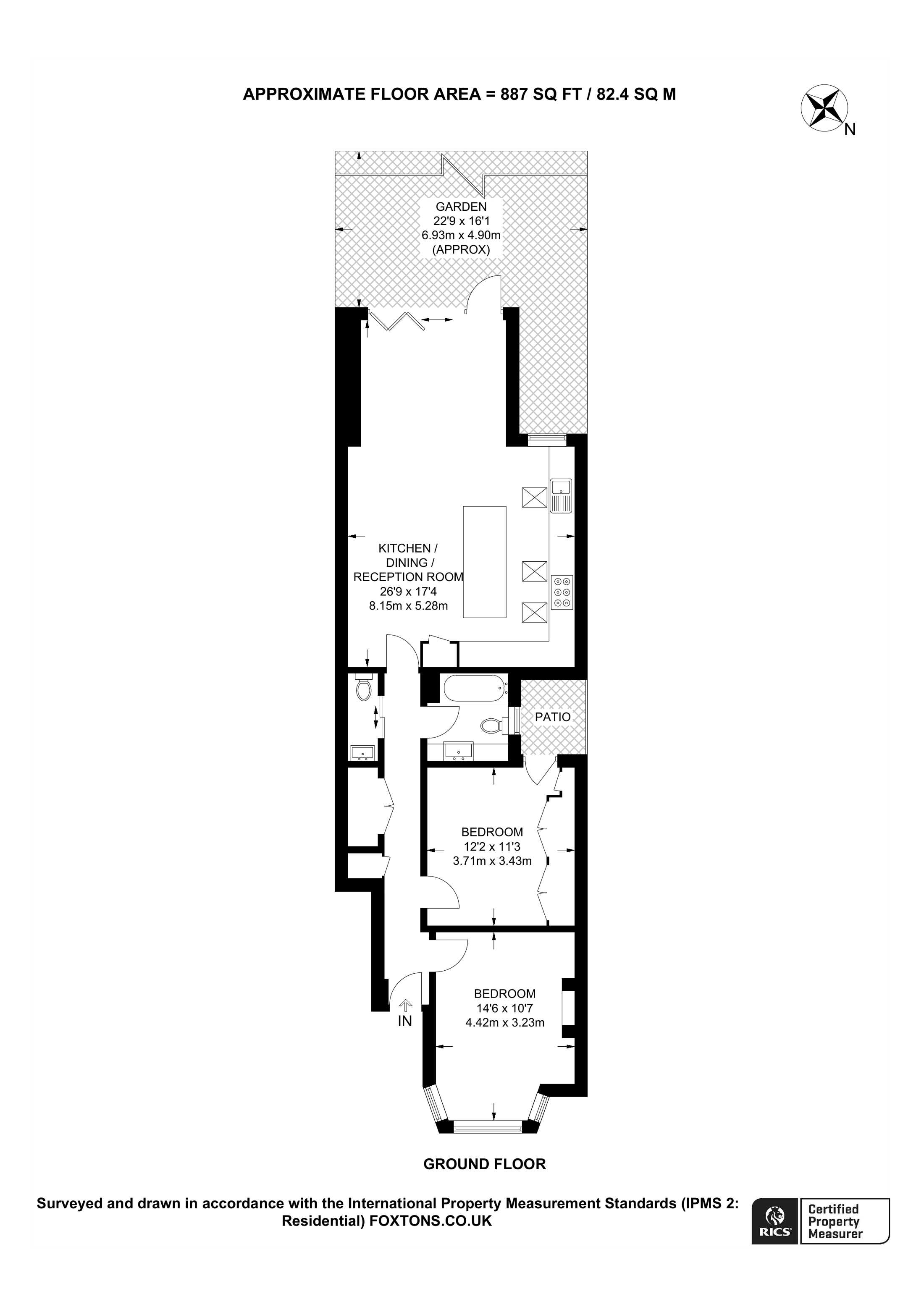 Leghorn Road, Kensal Green, London NW10, 2 bedroom flat for sale ...