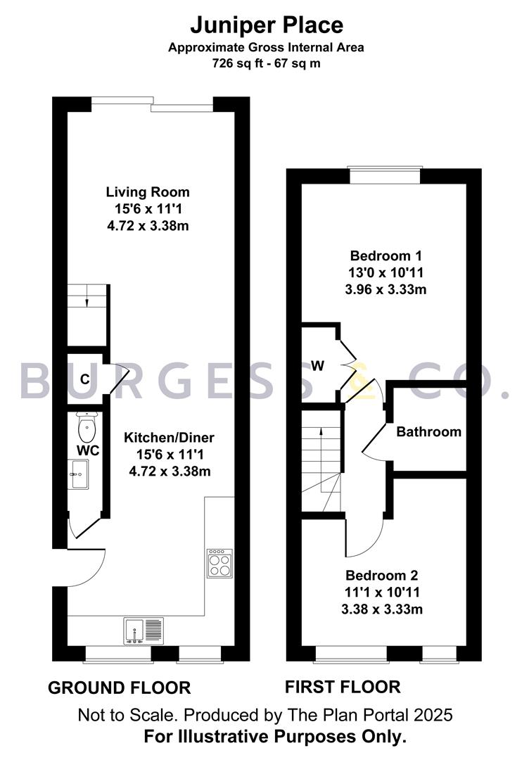 Juniper Place, Bexhill-On-Sea TN39, 2 bedroom end terrace house for sale - 70380727 | PrimeLocation