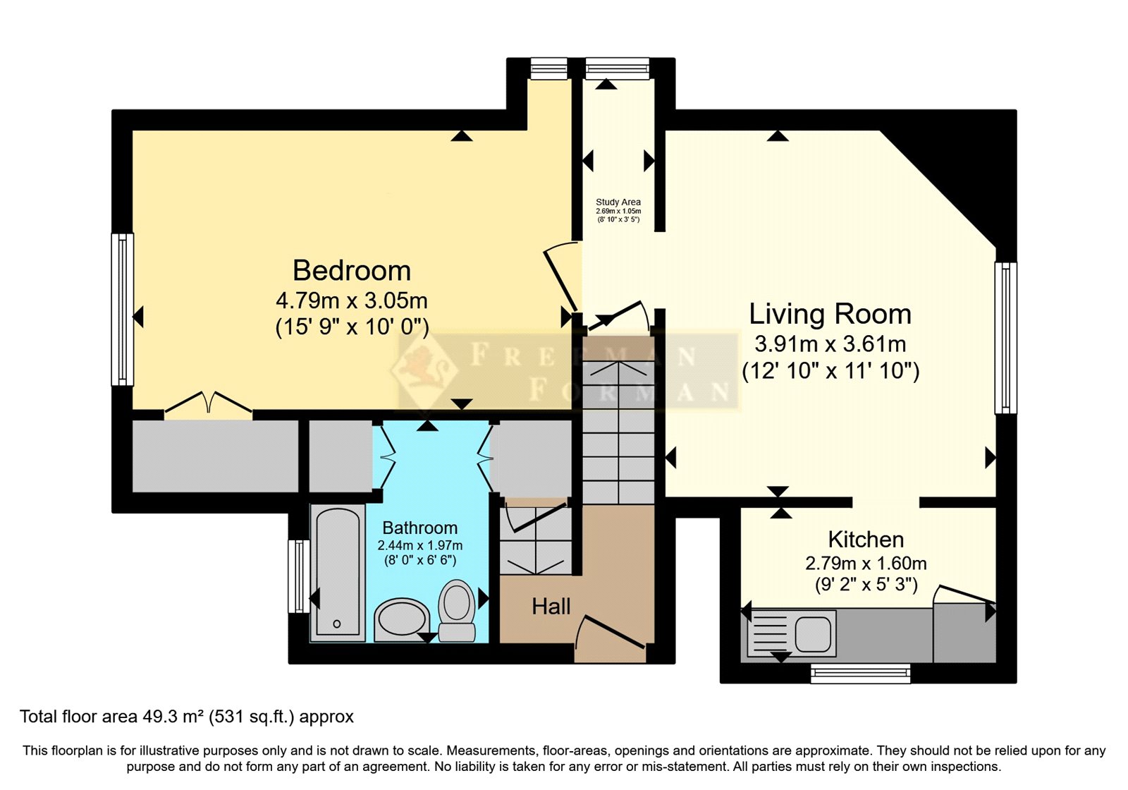 Ashurst, Tunbridge Wells, Kent TN3, 1 bedroom flat for sale - 69480065 ...