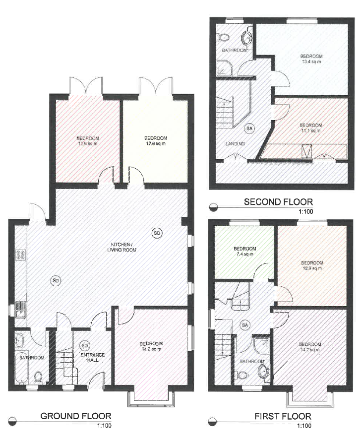 Ash Grove, Guildford, Surrey GU2, 1 bedroom detached house to rent ...