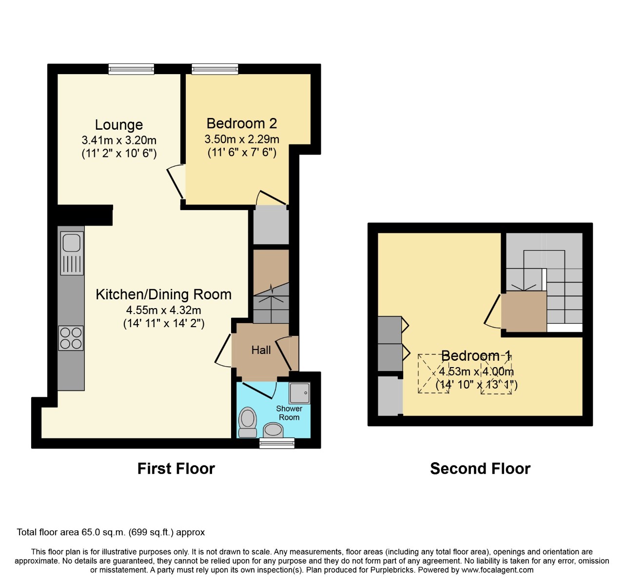 Springfield Place, Roslin EH25, 2 bedroom flat for sale - 62556045 ...