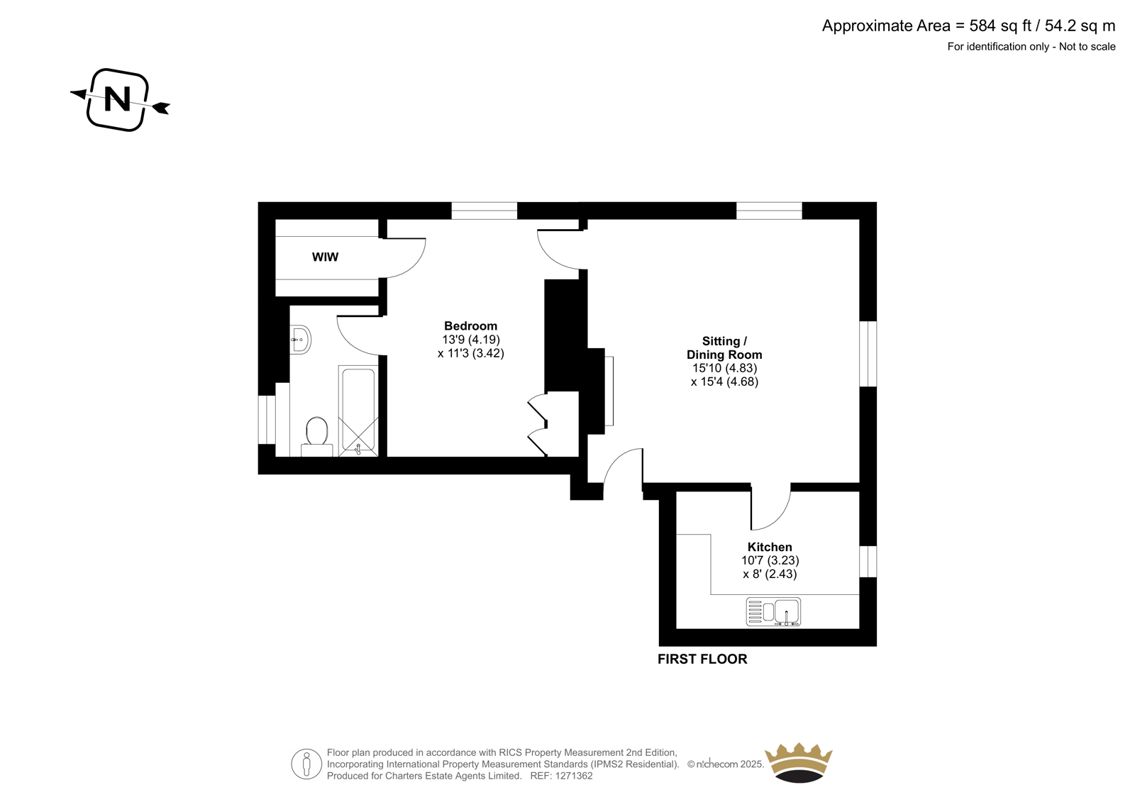 Basingstoke Road, Kings Worthy, Winchester, Hampshire SO23, 1 bedroom ...