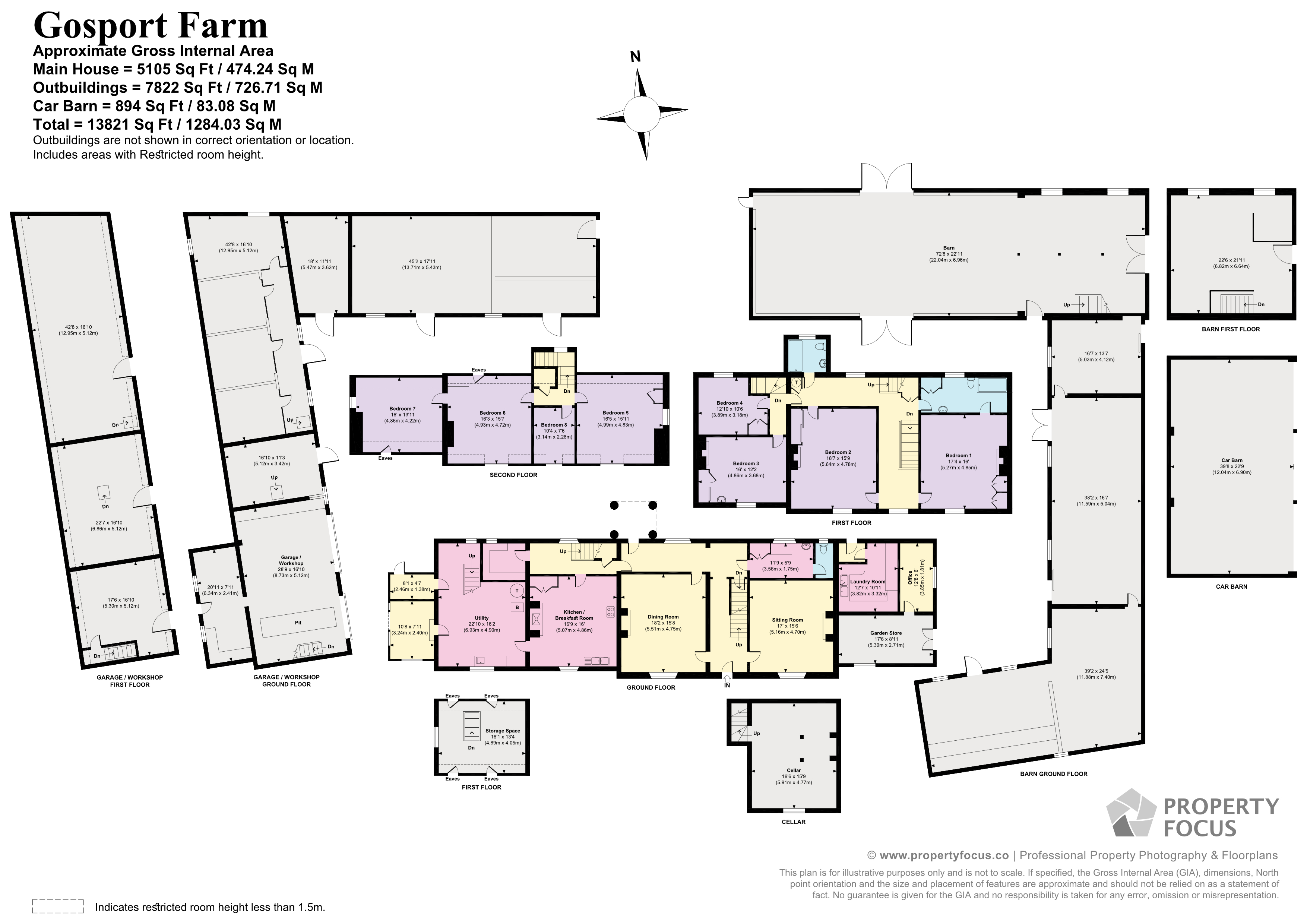 Lot 1, Pound Lane, Ampfield, Romsey, Hampshire SO51, 8 bedroom farm for ...