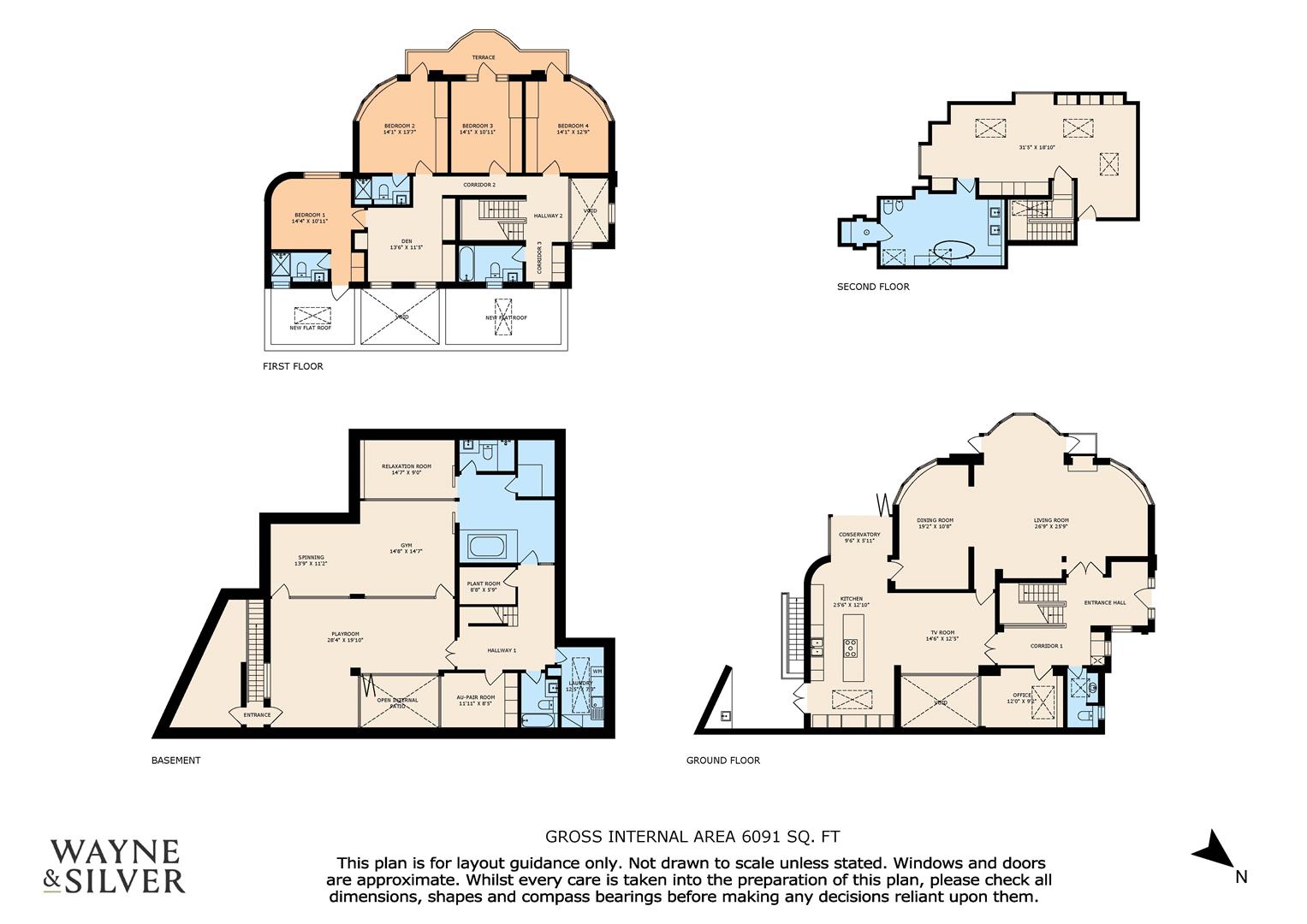 Netherhall Gardens, London NW3, 6 bedroom detached house for sale ...