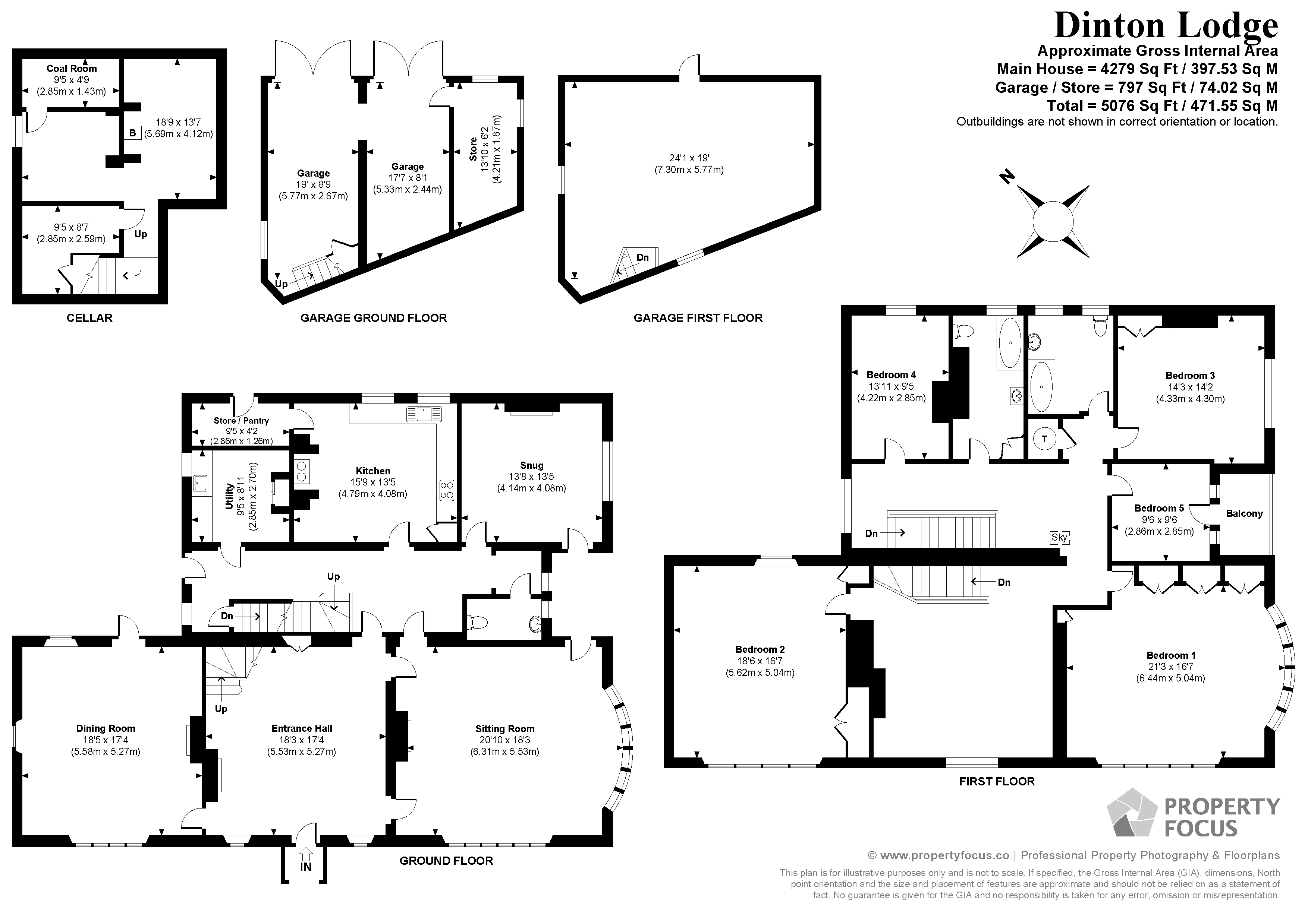 St. Marys Road, Dinton, Salisbury, Wiltshire SP3, 5 bedroom country ...