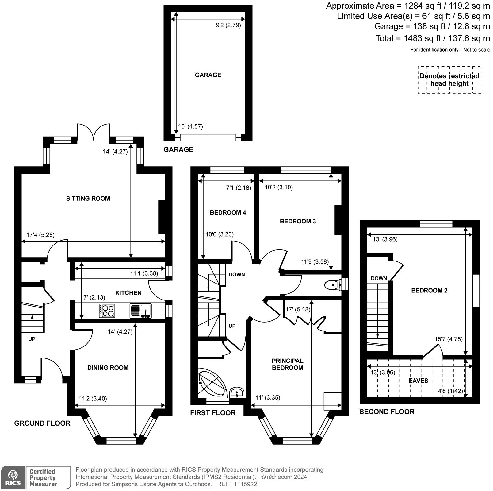 Rydens Avenue, Walton-On-Thames KT12, 4 bedroom semi-detached house for ...