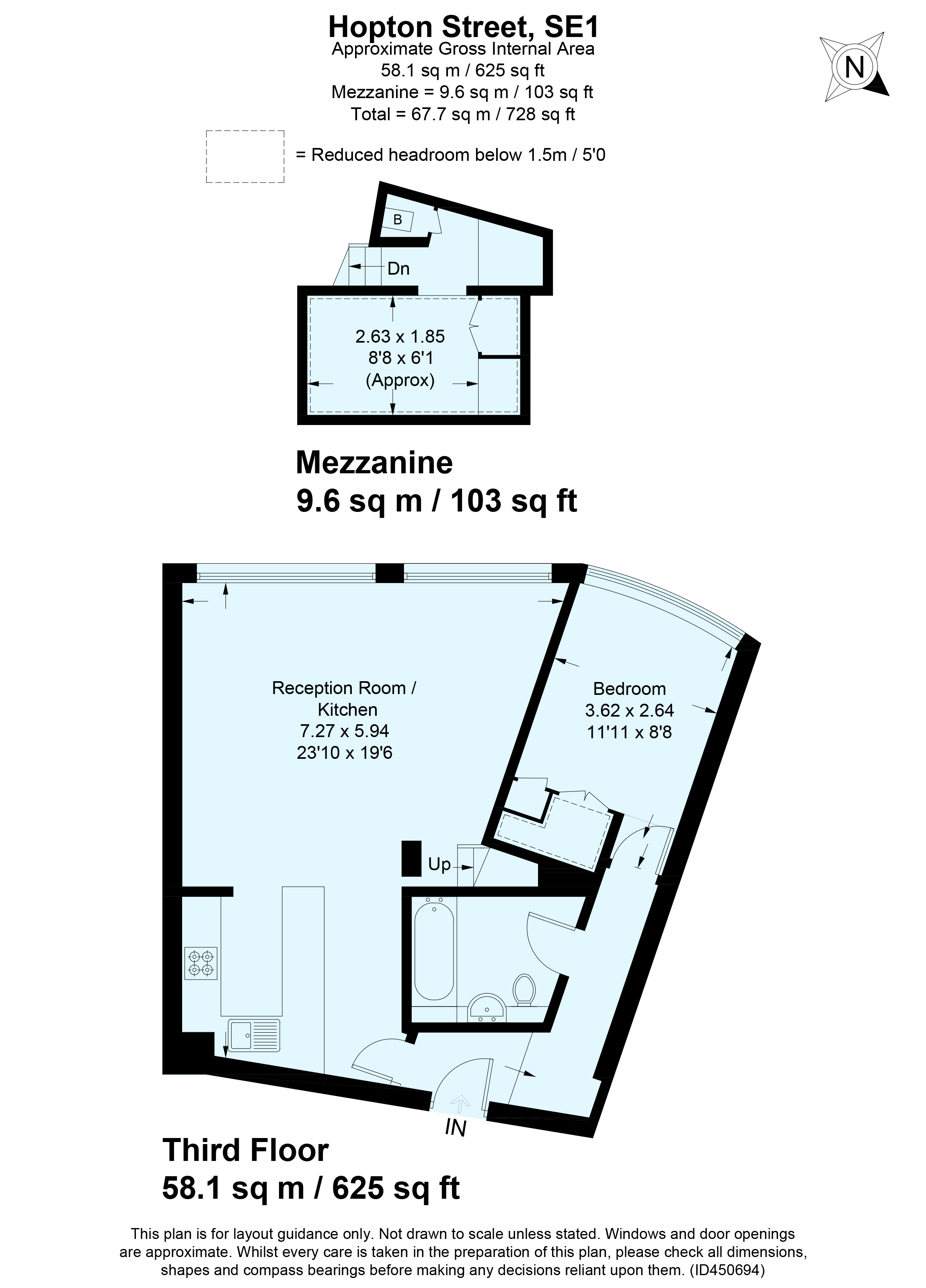 Hopton Street, London SE1, 1 bedroom flat for sale - 63560708 | PrimeLocation