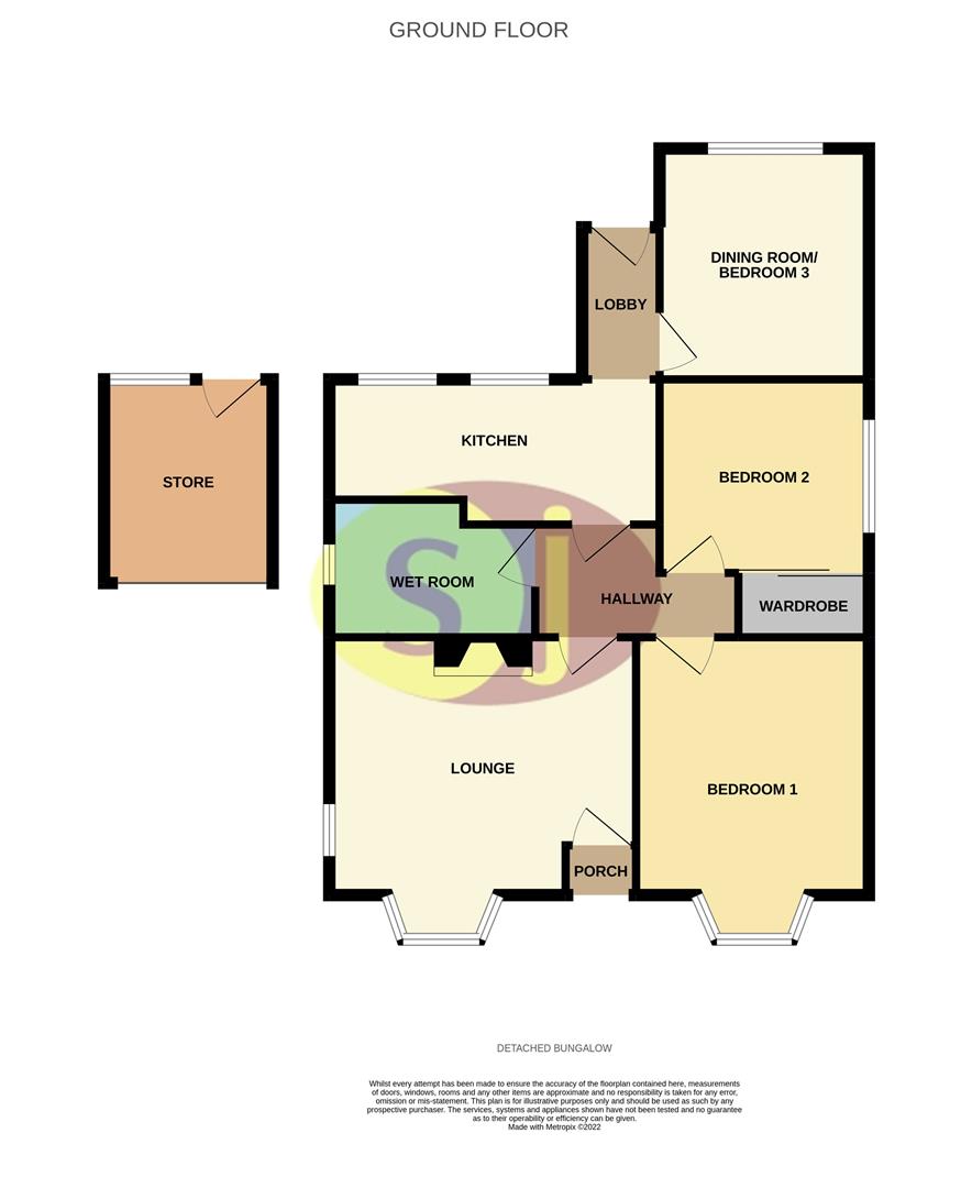Forge Lane, Stretton, Burton-On-Trent DE13, 2 bedroom detached bungalow ...