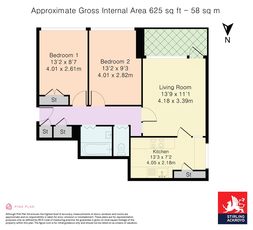 Fontley Way, London SW15, 2 bedroom flat for sale - 61168615 ...