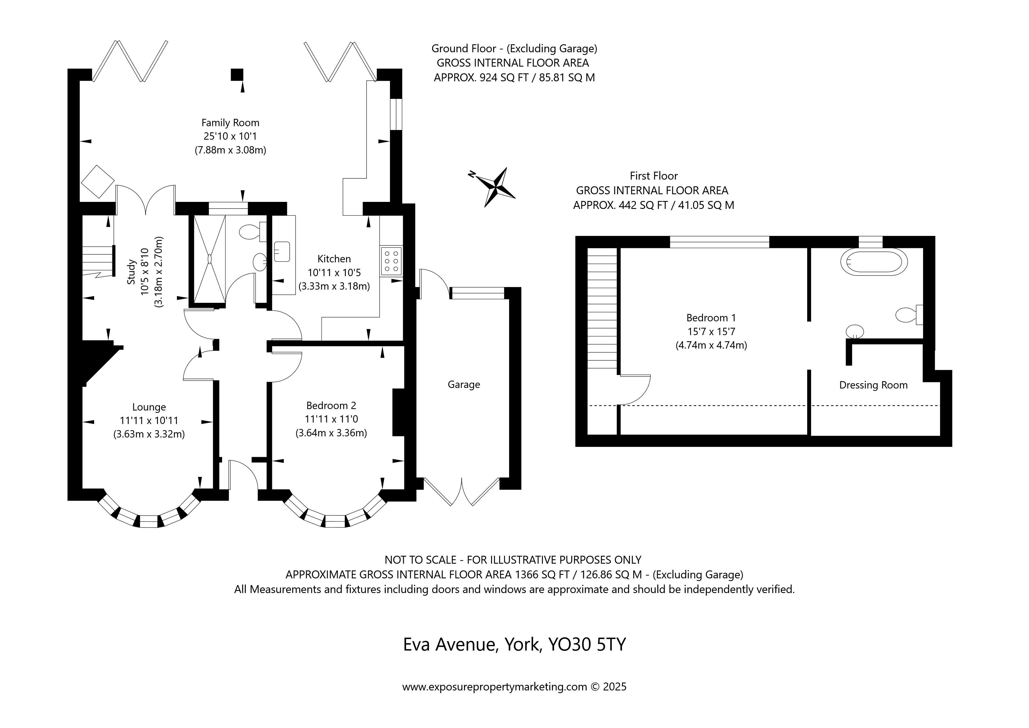 Eva Avenue, York, North Yorkshire YO30, 2 bedroom bungalow for sale ...