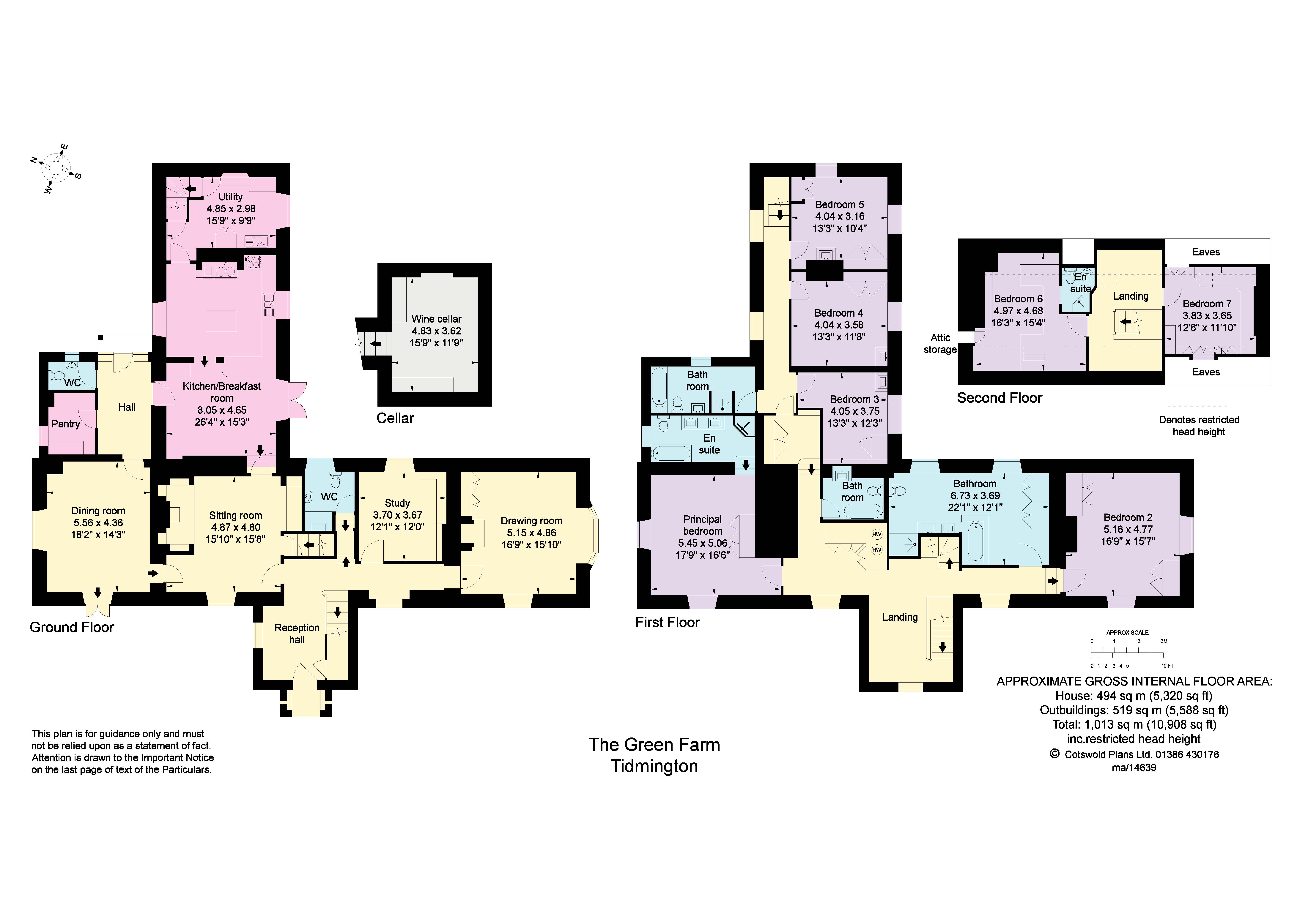 Tidmington, Shipston-On-Stour, Warwickshire CV36, 7 bedroom detached ...