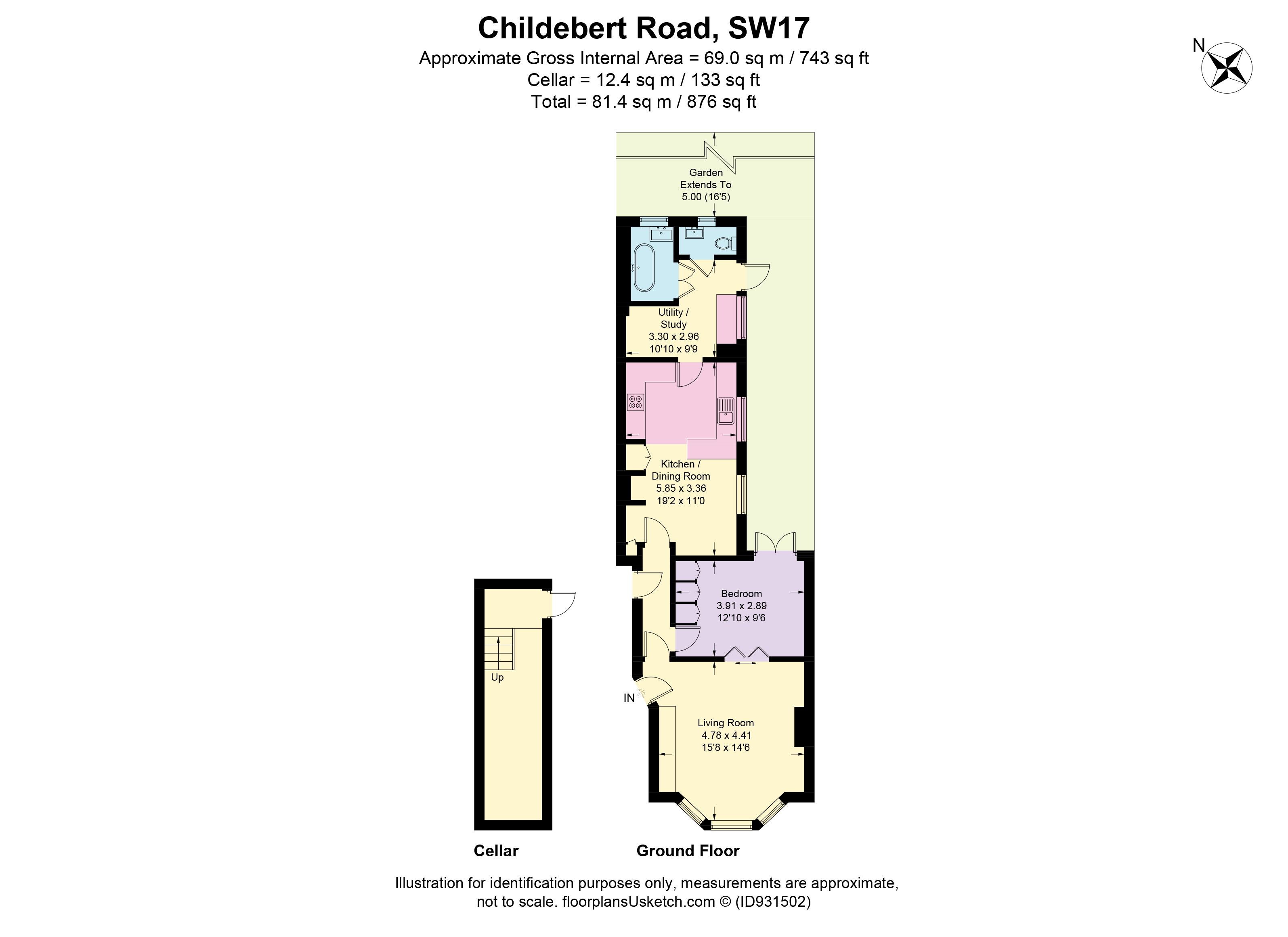 Childebert Road, London SW17, 1 bedroom flat for sale - 63855848 ...