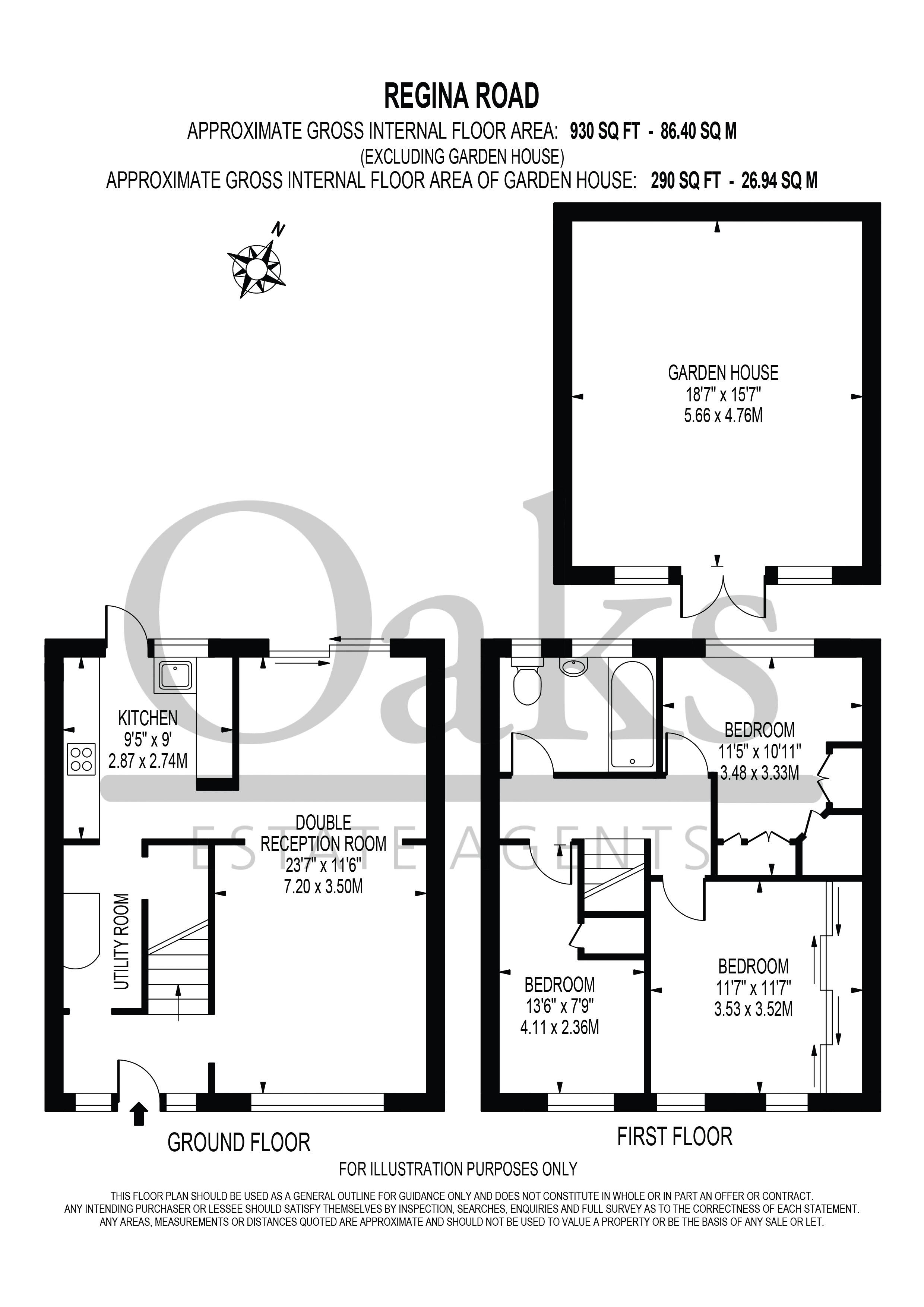 Regina Road, London SE25, 3 bedroom end terrace house for sale ...