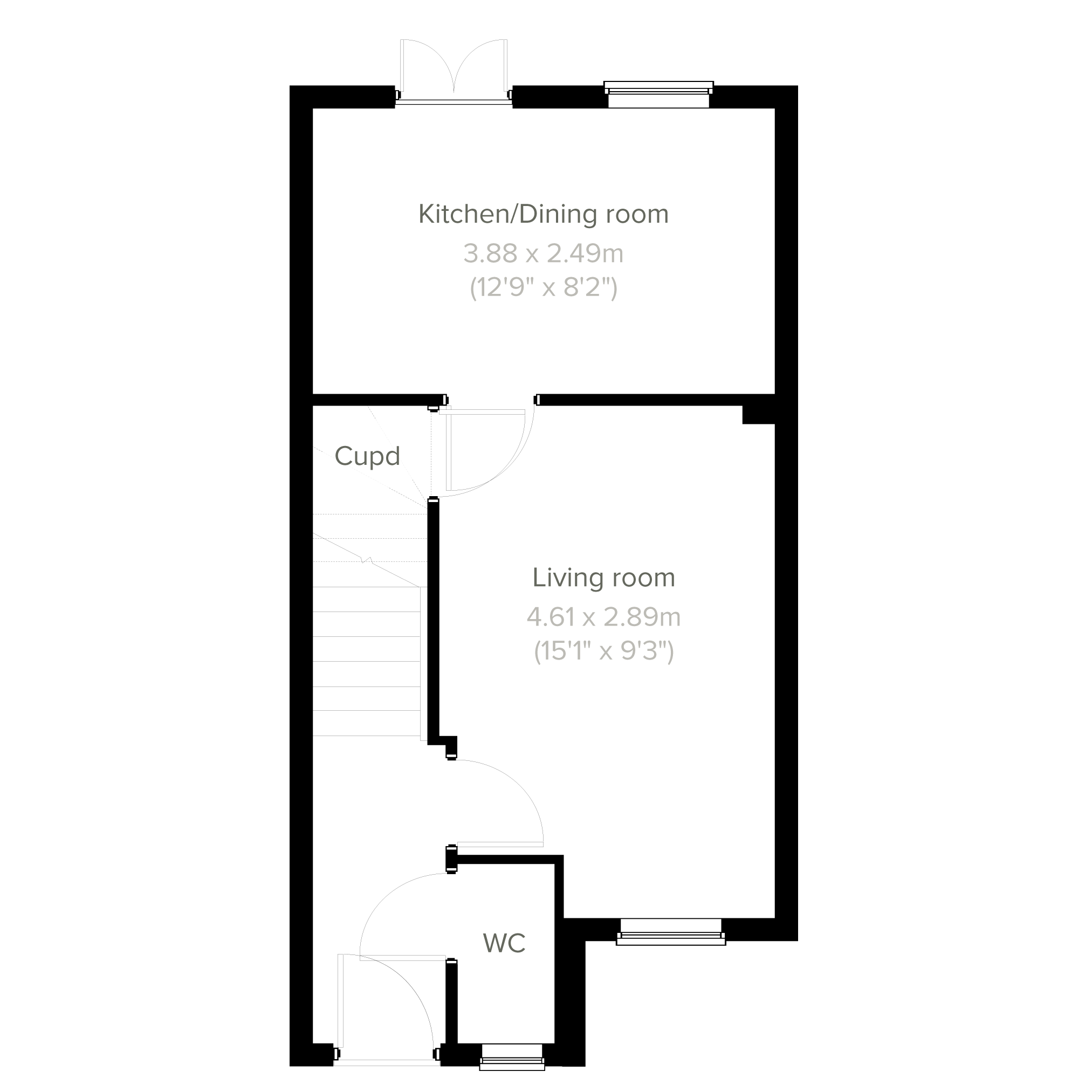 The Alnwick At Mallard Drive Ridgewood Uckfield Tn22 2 Bedroom