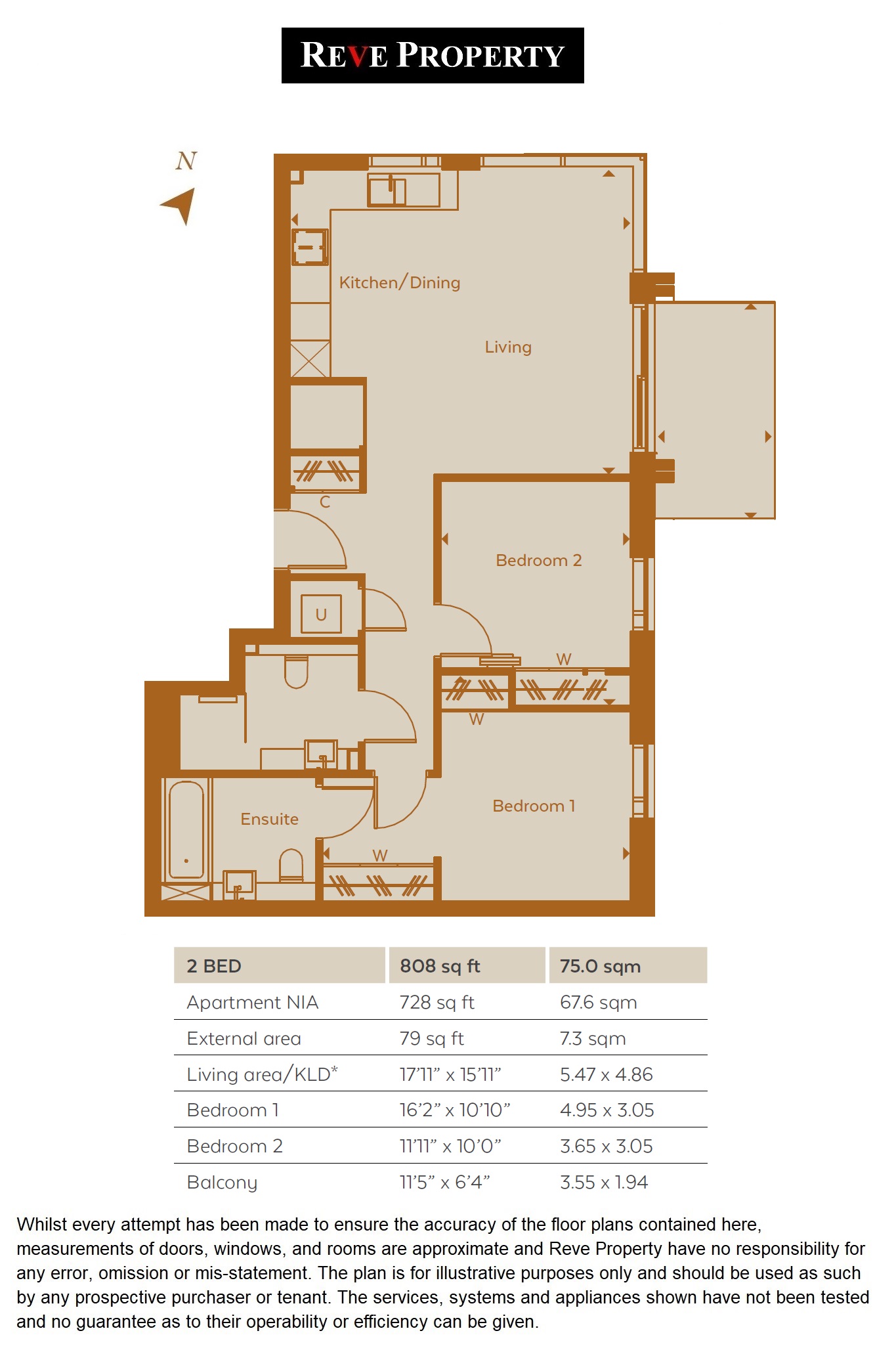 Kingly Building, 18 Woodberry Down, London N4, 2 bedroom flat to rent ...