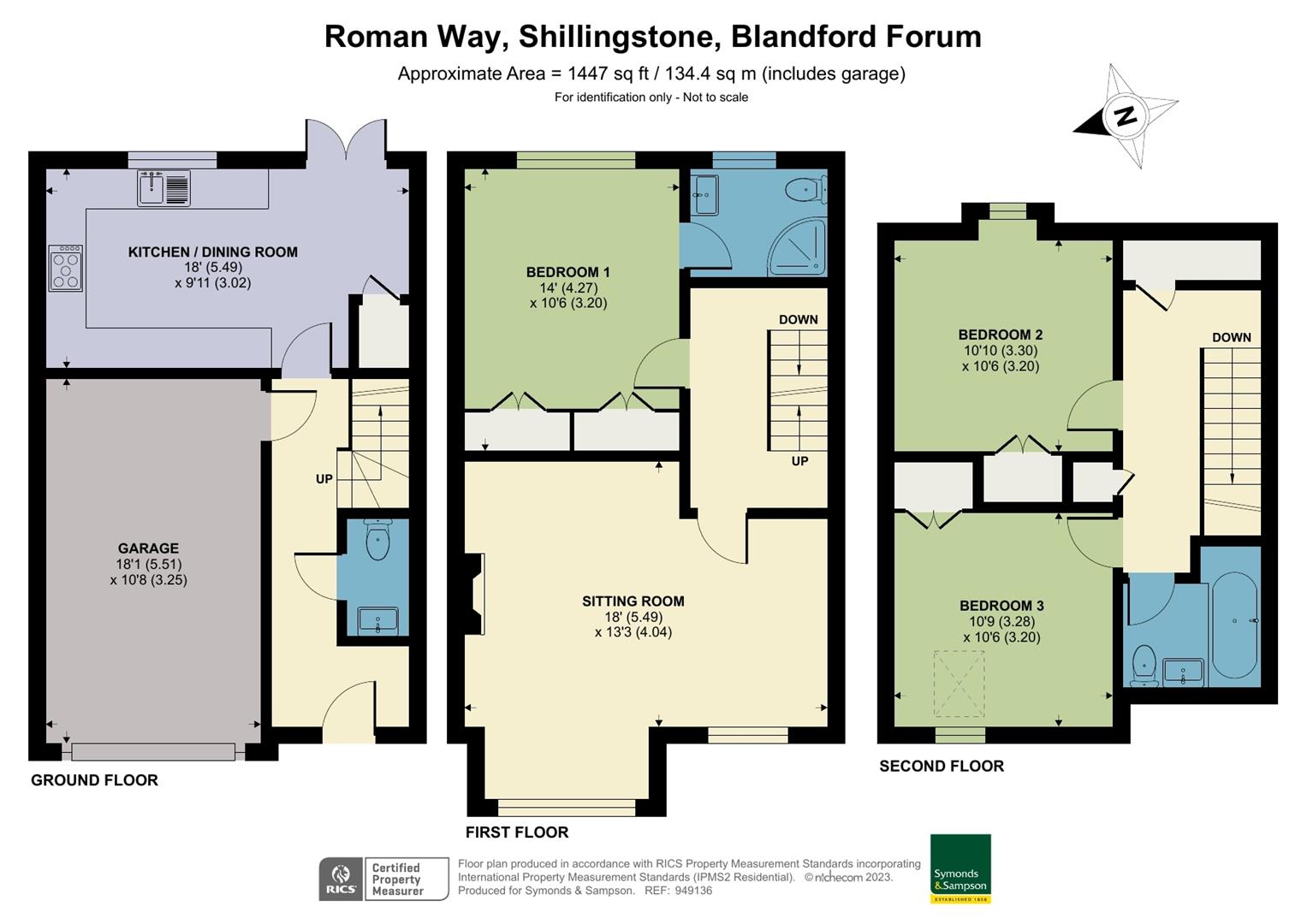 Roman Way, Shillingstone, Blandford Forum DT11, 3 bedroom end terrace ...