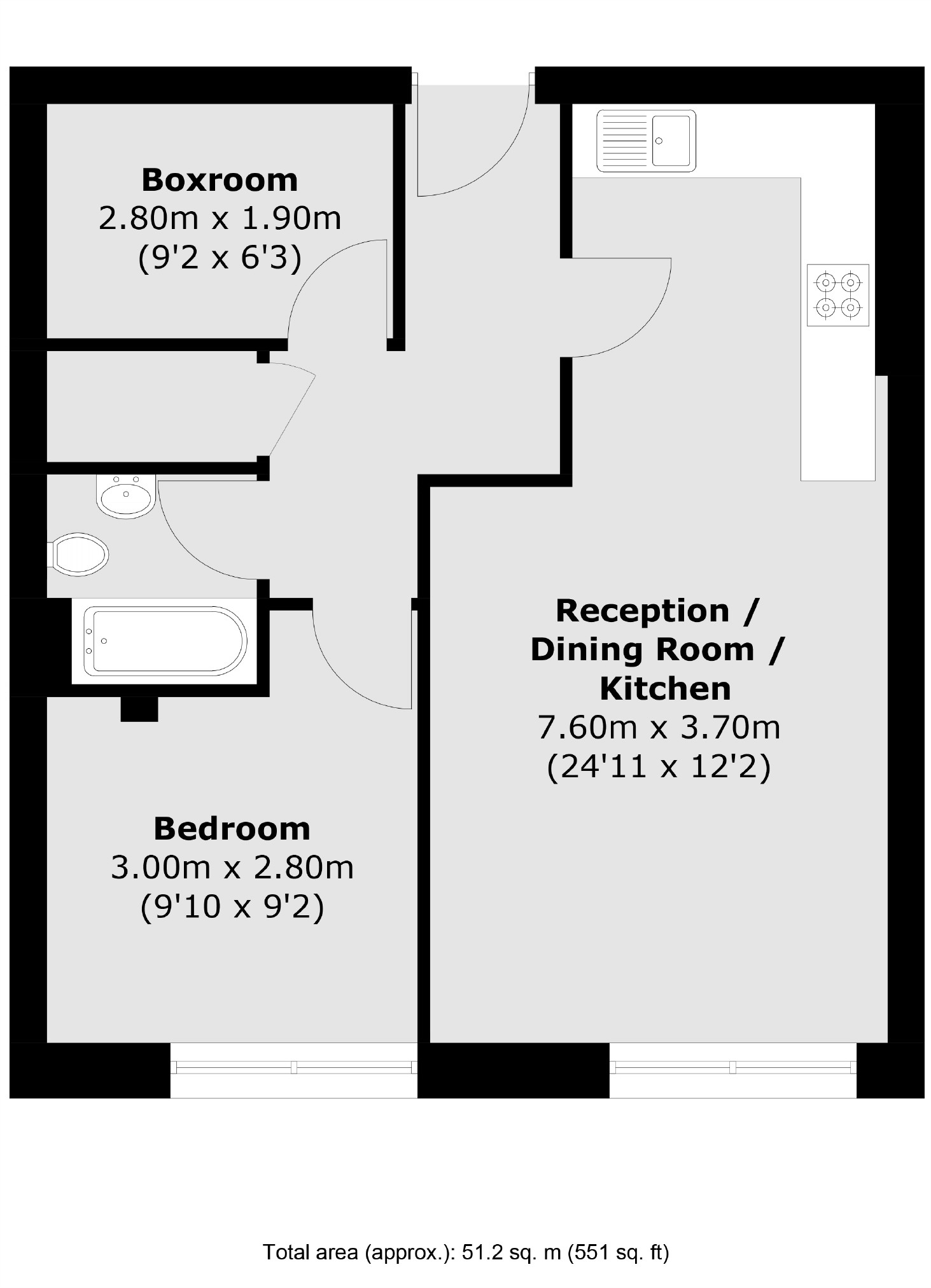 Powder Mill Lane Whitton Twickenham Tw2 2 Bedroom Flat For Sale