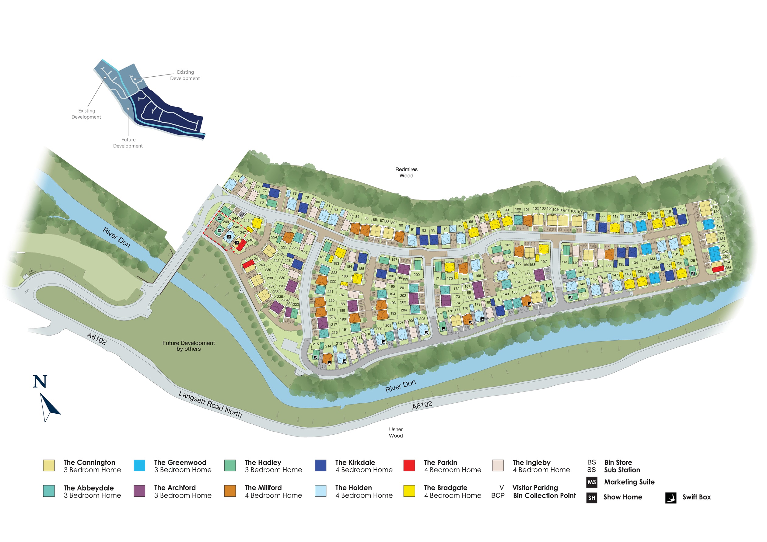 "Hadley" at Main Road, Wharncliffe Side, Sheffield S35, 3 bedroom ...