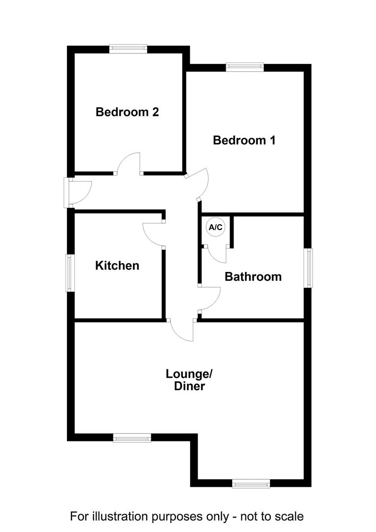Kelburn Close, Northampton NN4, 2 bedroom detached bungalow for sale ...