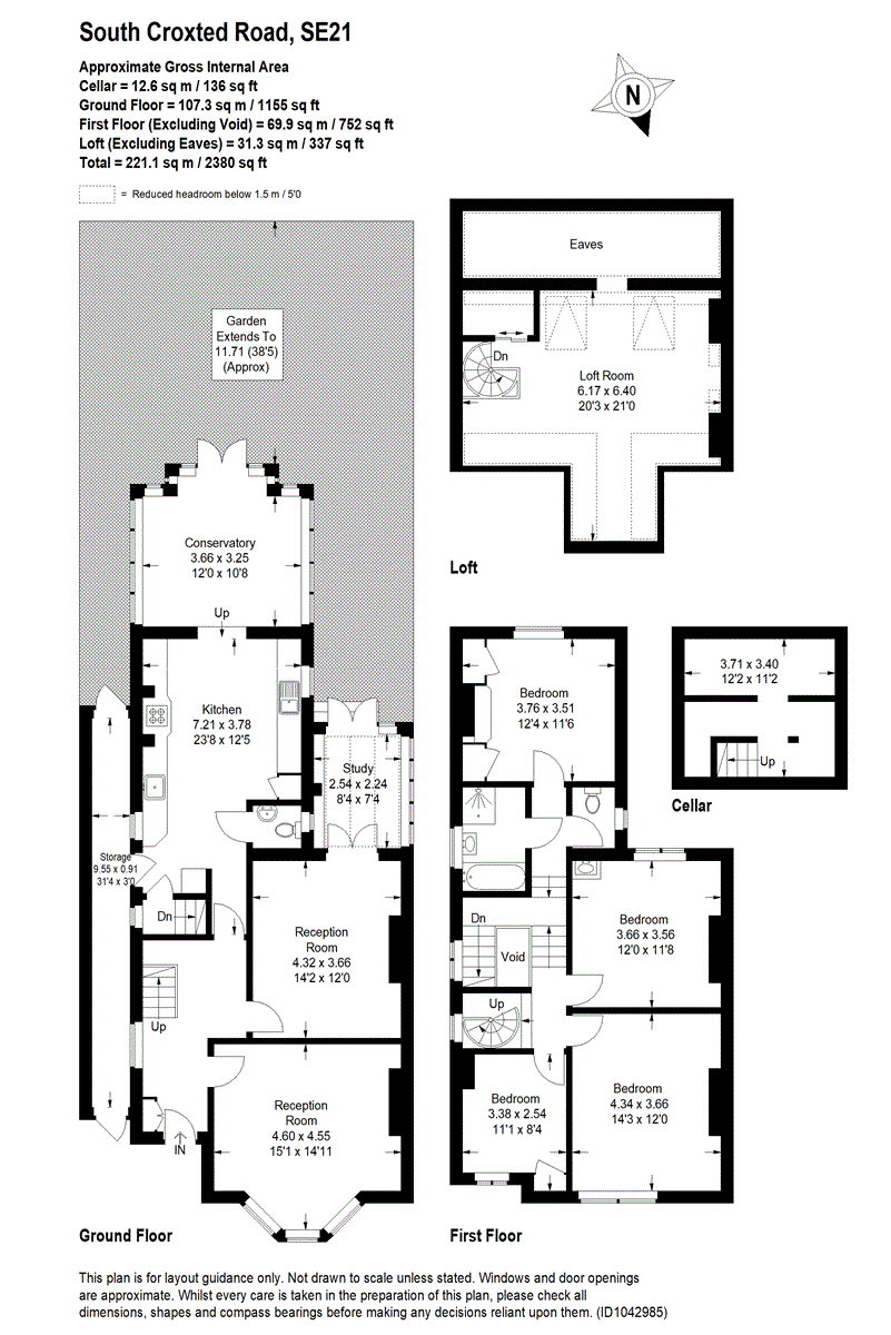 South Croxted Road, Dulwich, London SE21, 4 bedroom property for sale ...