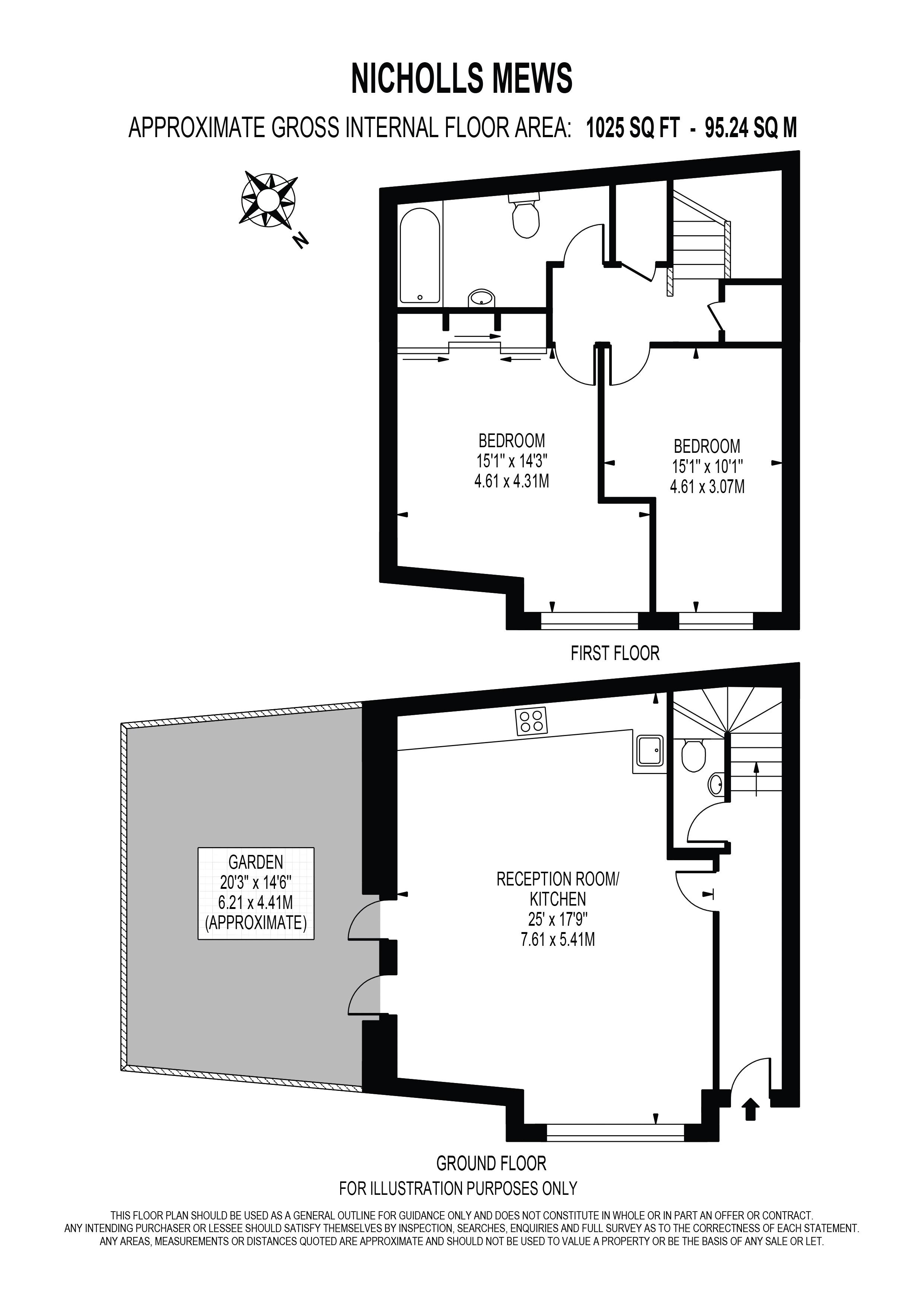 Nicholls Mews, London SW16, 2 bedroom terraced house for sale ...