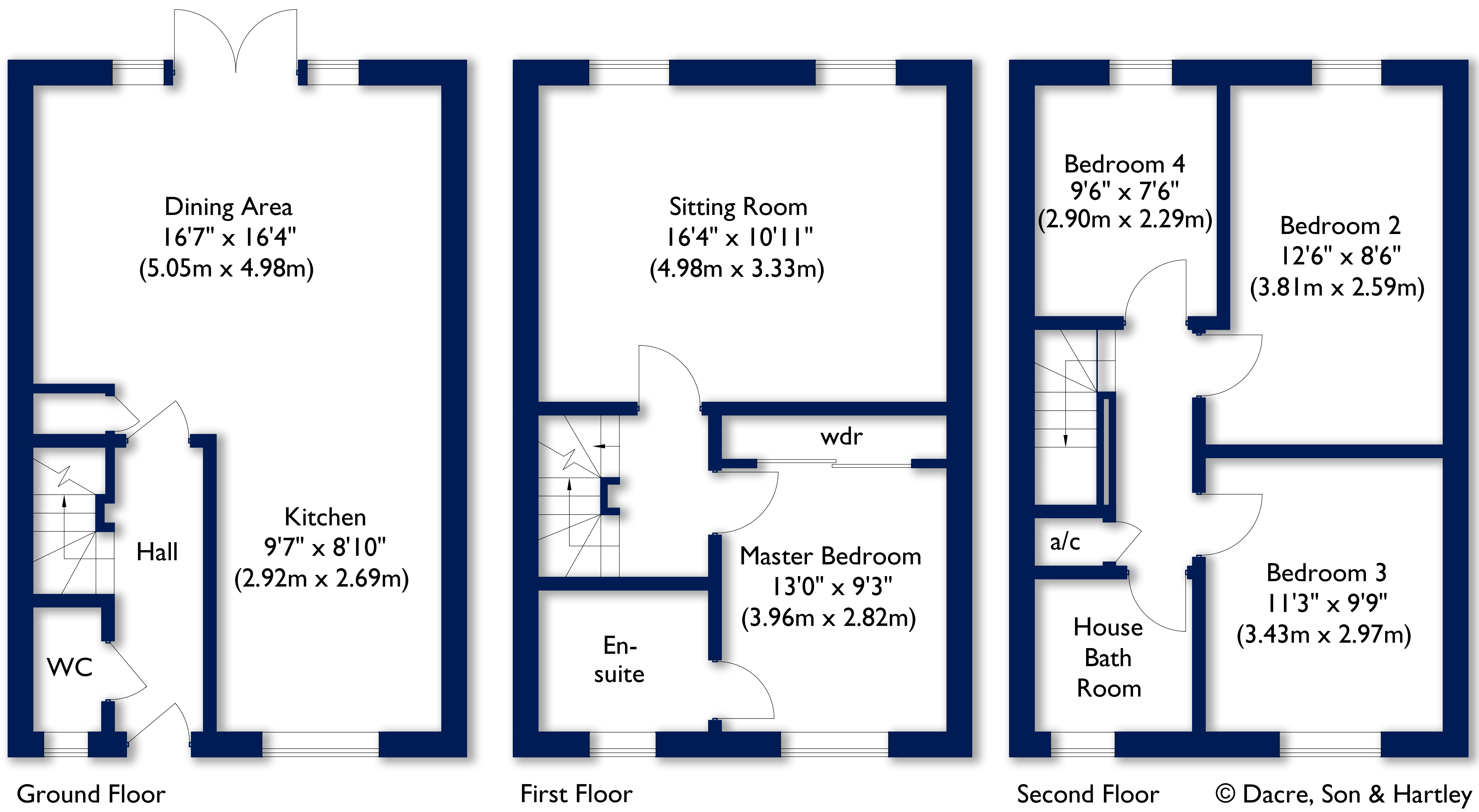 4 bed end terrace house for sale in Sanders Walk, Harrogate, North ...
