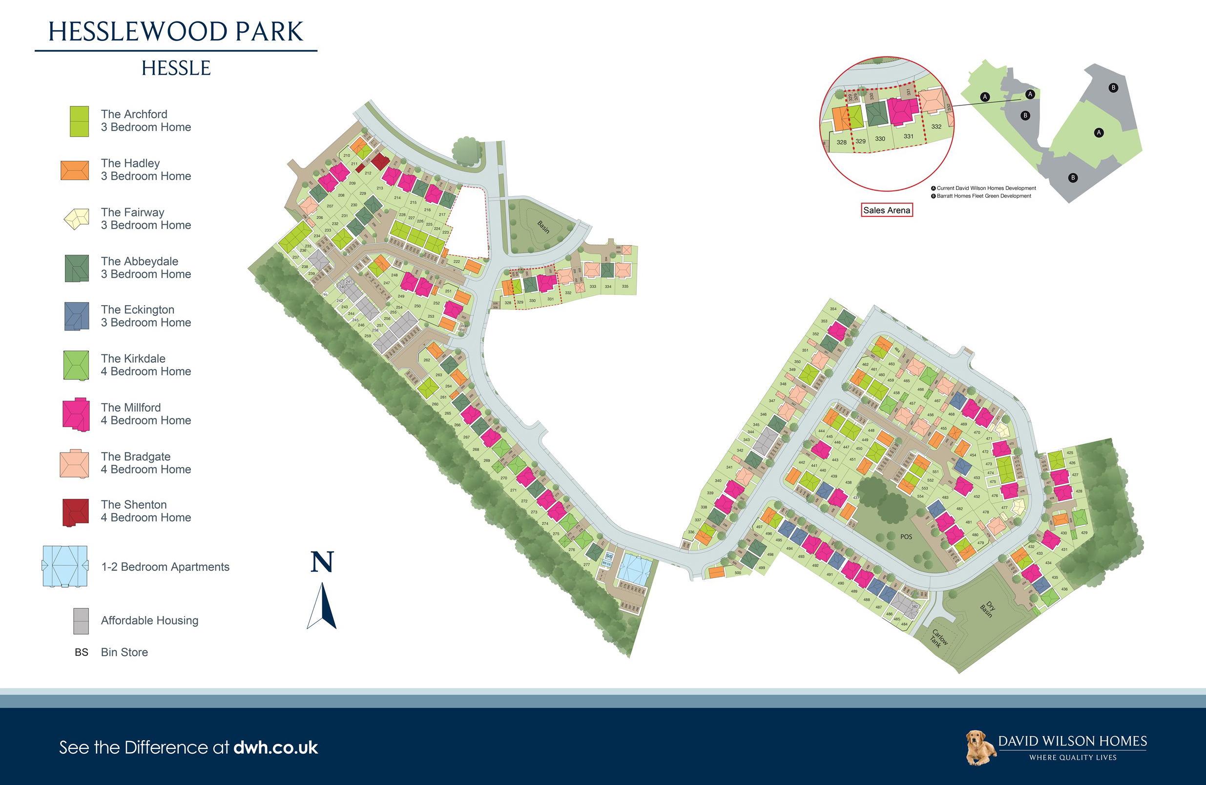"Aldingham" at Barkworth Way, Hessle HU13, 2 bedroom flat for sale ...