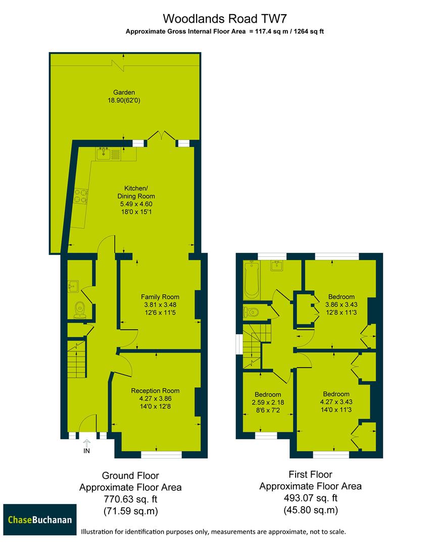 Woodlands Road, Isleworth TW7, 3 bedroom semi-detached house for sale ...