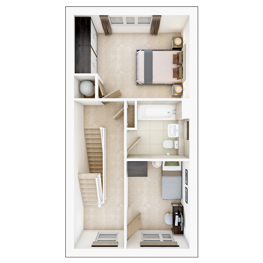 "The Harrton - Plot 20" at Buckingham Road, Bletchley, Milton Keynes ...