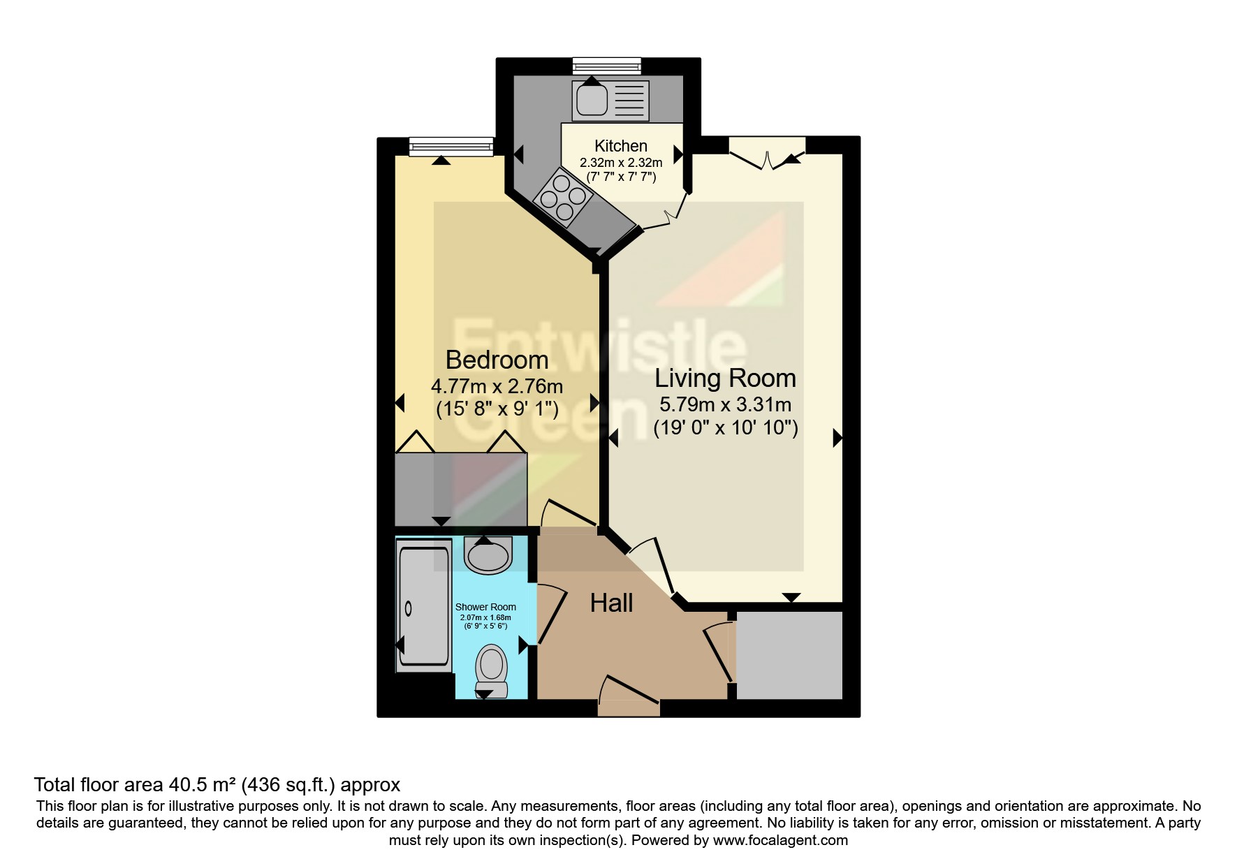 Freshfield Road, Formby, Liverpool, Merseyside L37, 1 bedroom flat for ...