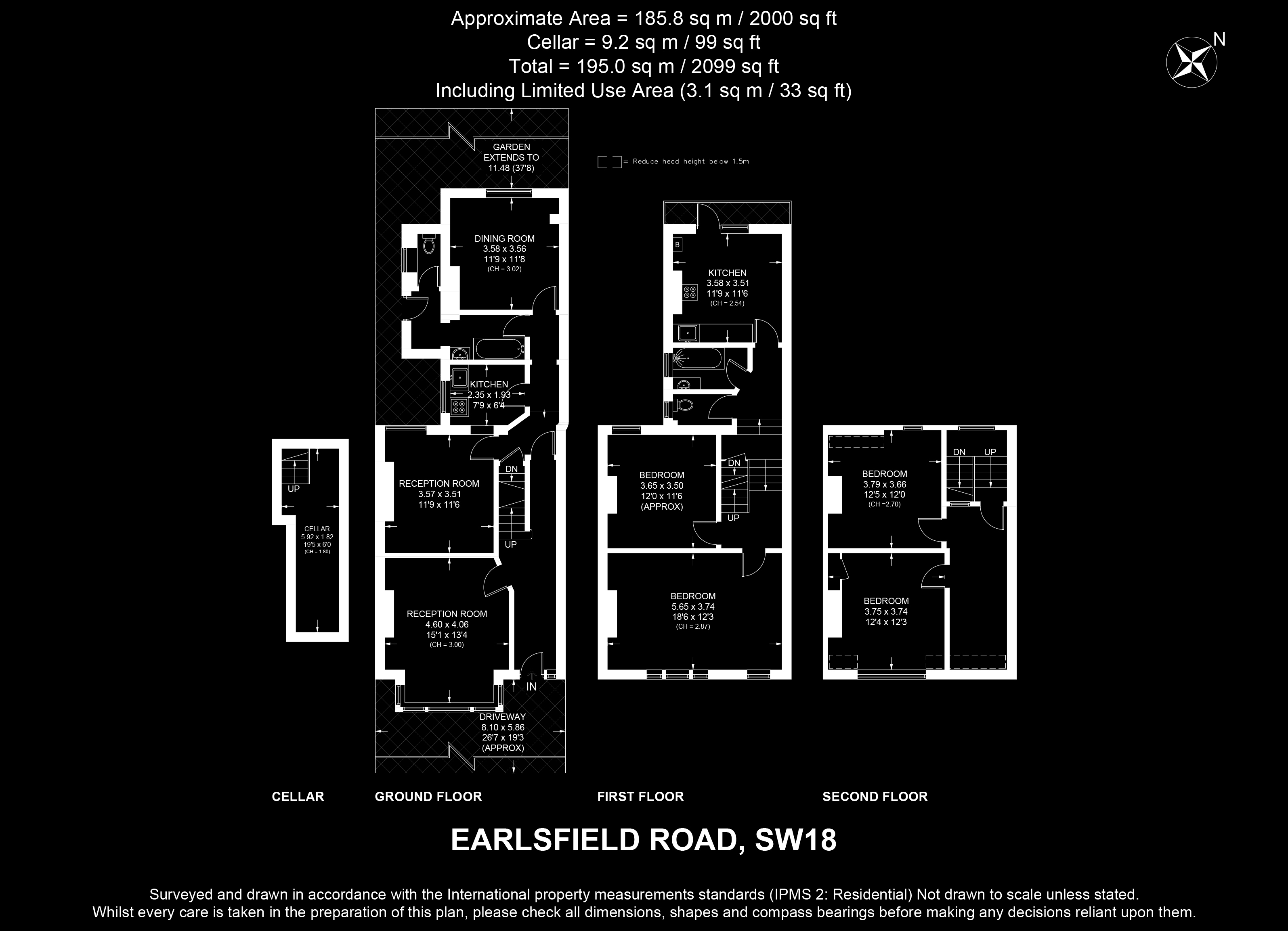 Earlsfield Road, London SW18, 4 bedroom terraced house for sale ...