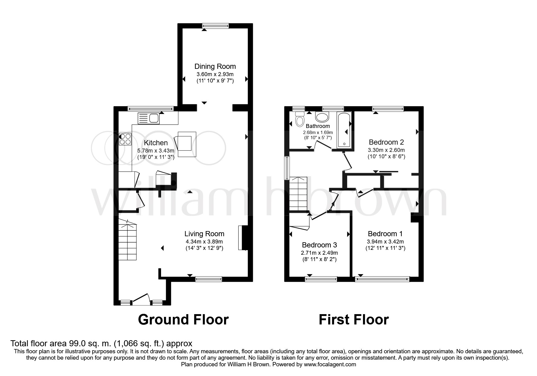 Cadmore Lane, Cheshunt, Waltham Cross EN8, 3 bedroom semi-detached ...